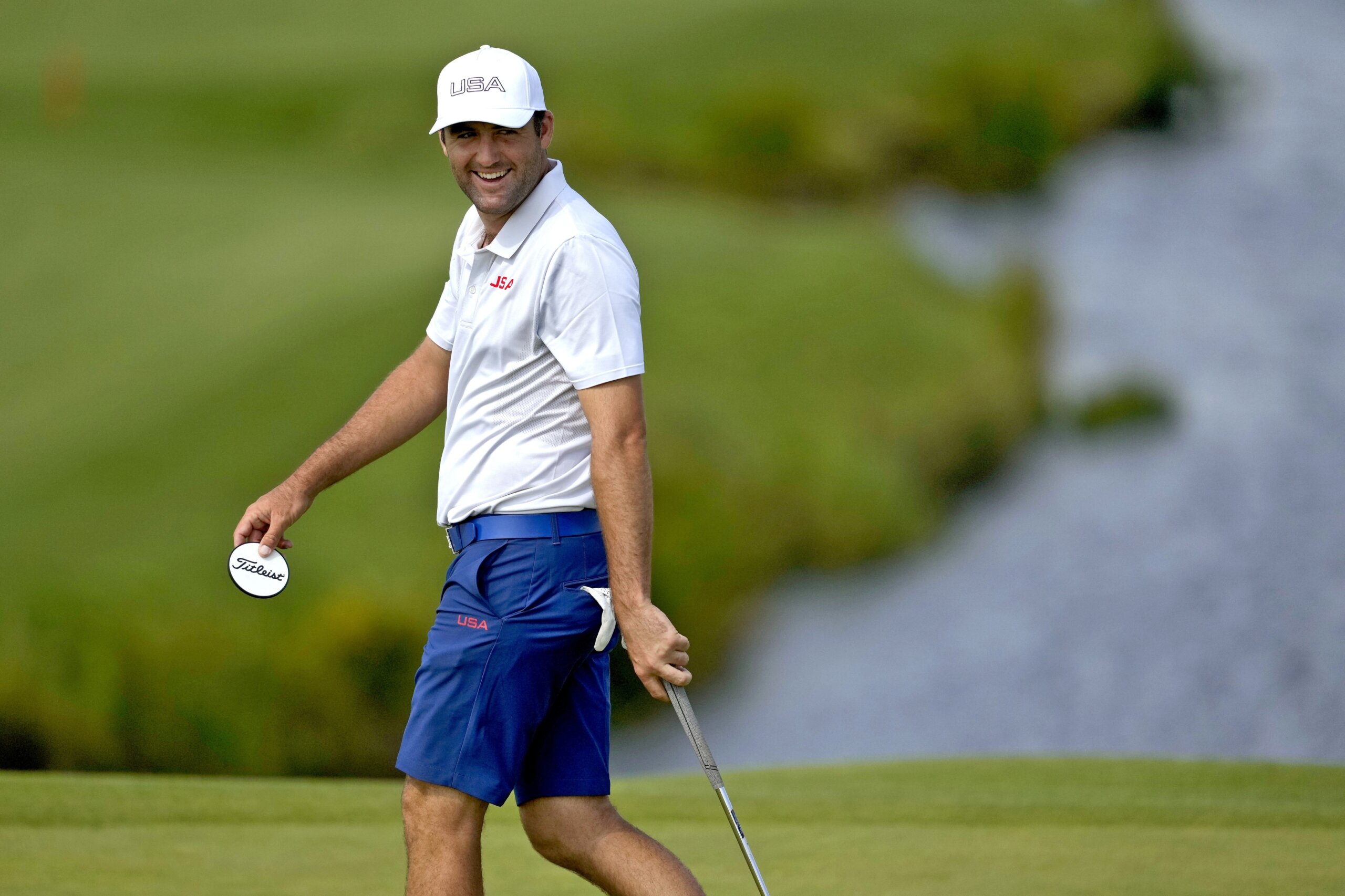 Scheffler picked a good time to expand his trophy case. An Olympic gold ...