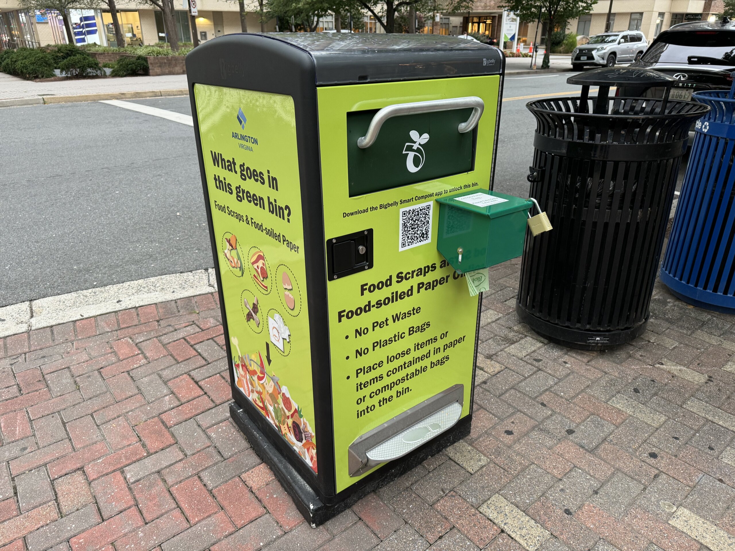 These high-tech bins in Arlington Co. want your food scraps - WTOP News