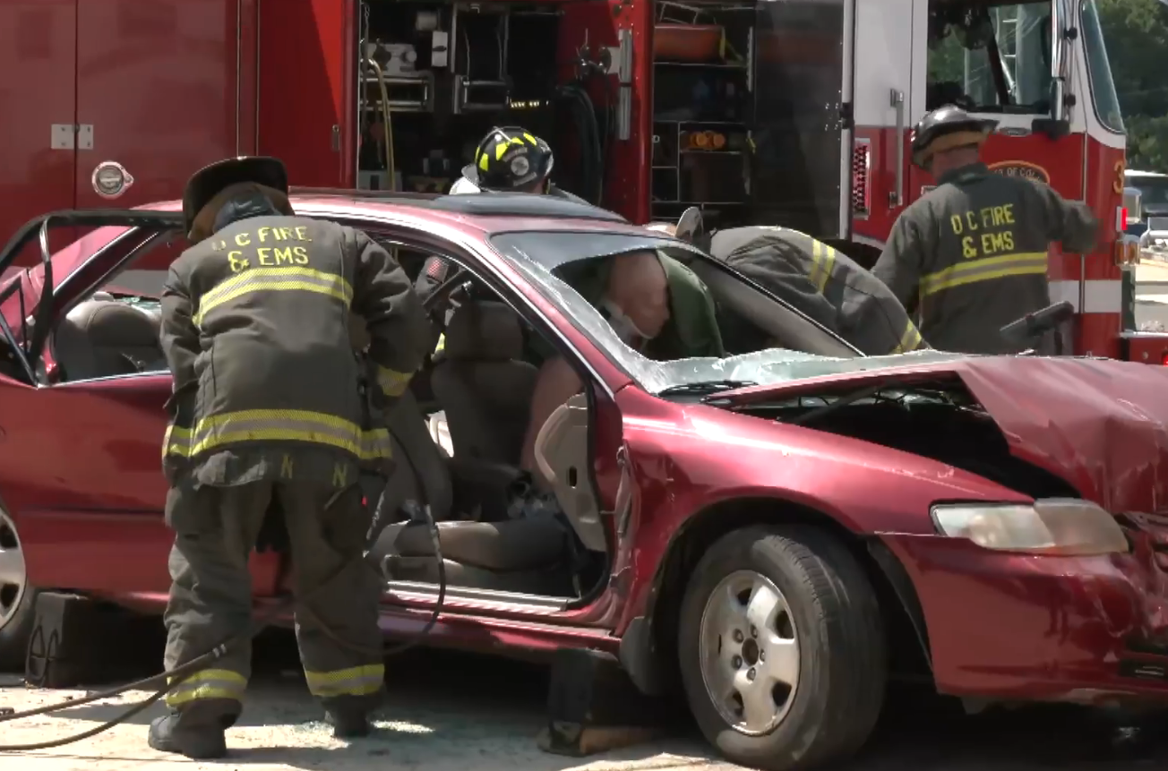 DC Fire crew replicates drunk driving crash amid busy Labor Day travel ...