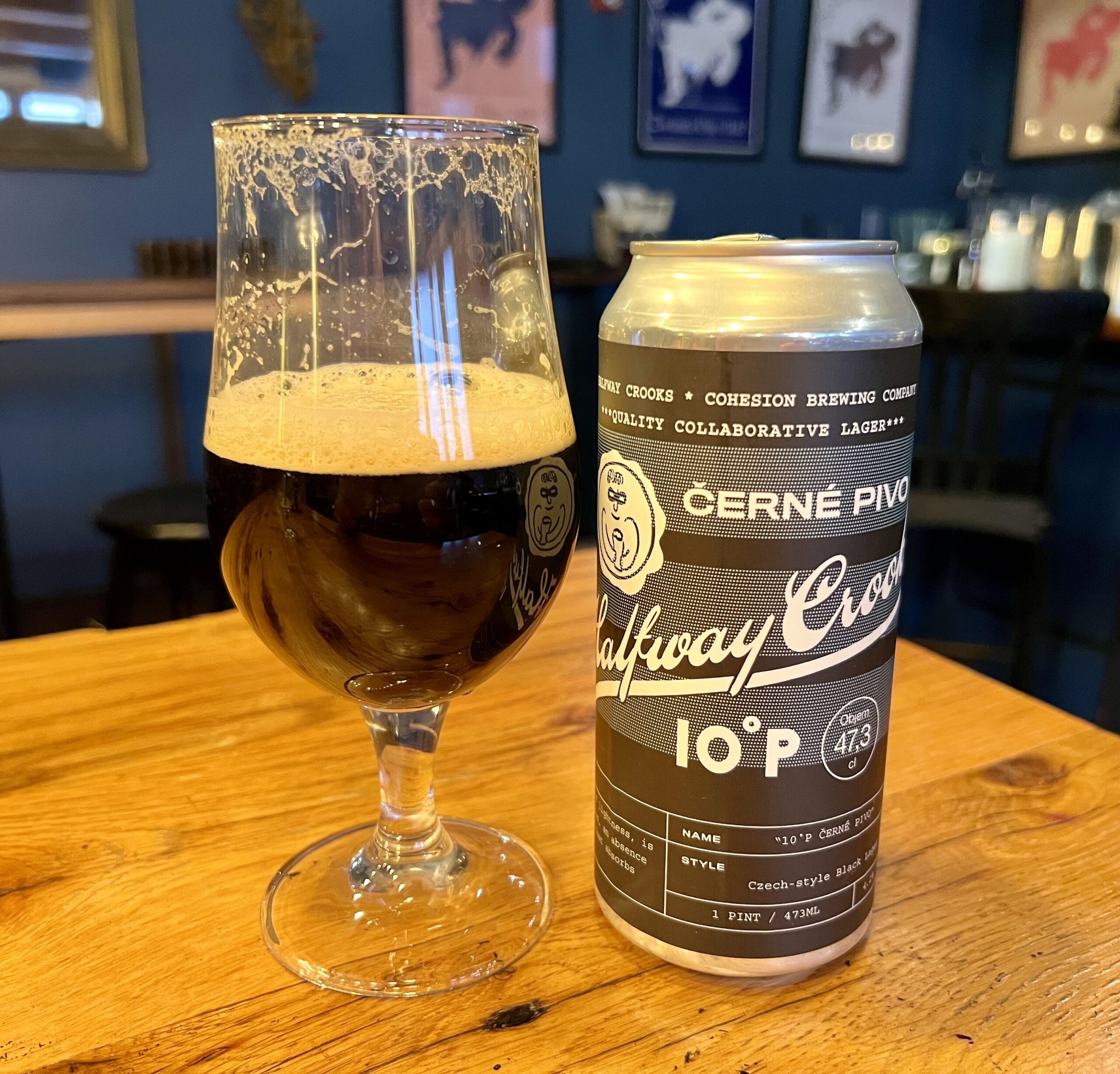 WTOP’s Beer of the Week: Halfway Crooks Černé Pivo Czech-style Black ...