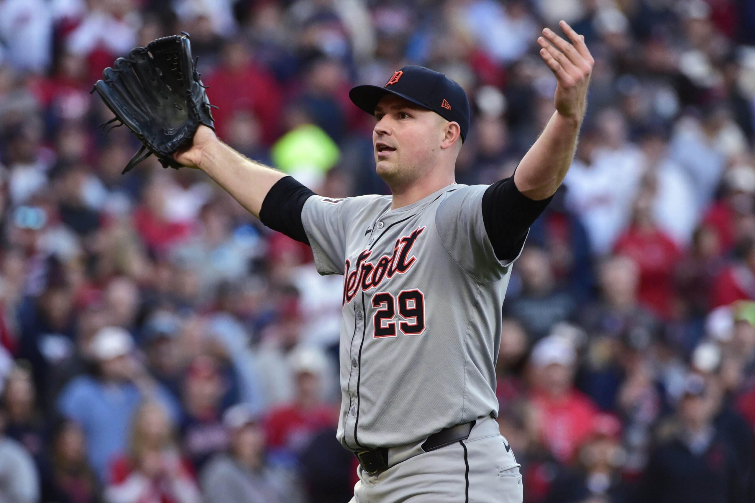 Carpenter’s 3-run homer off Clase sends gritty Tigers to 3-0 win over ...