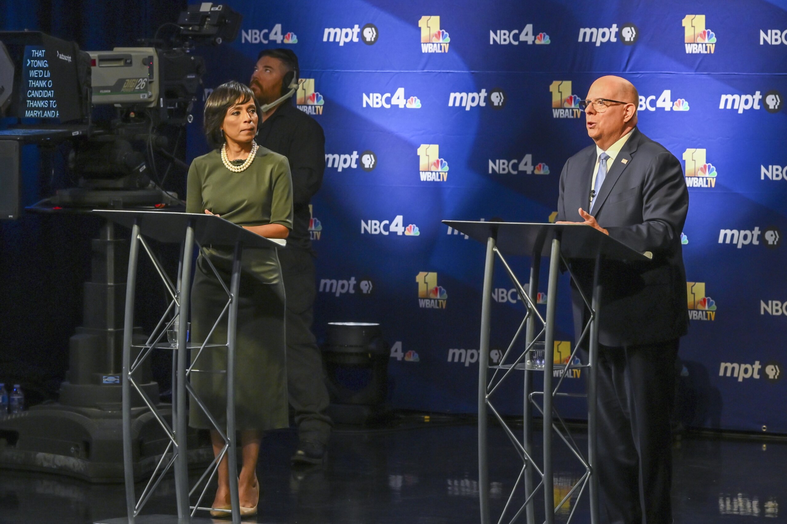 WATCH: Hogan, Alsobrooks face off in only debate ahead of Maryland ...