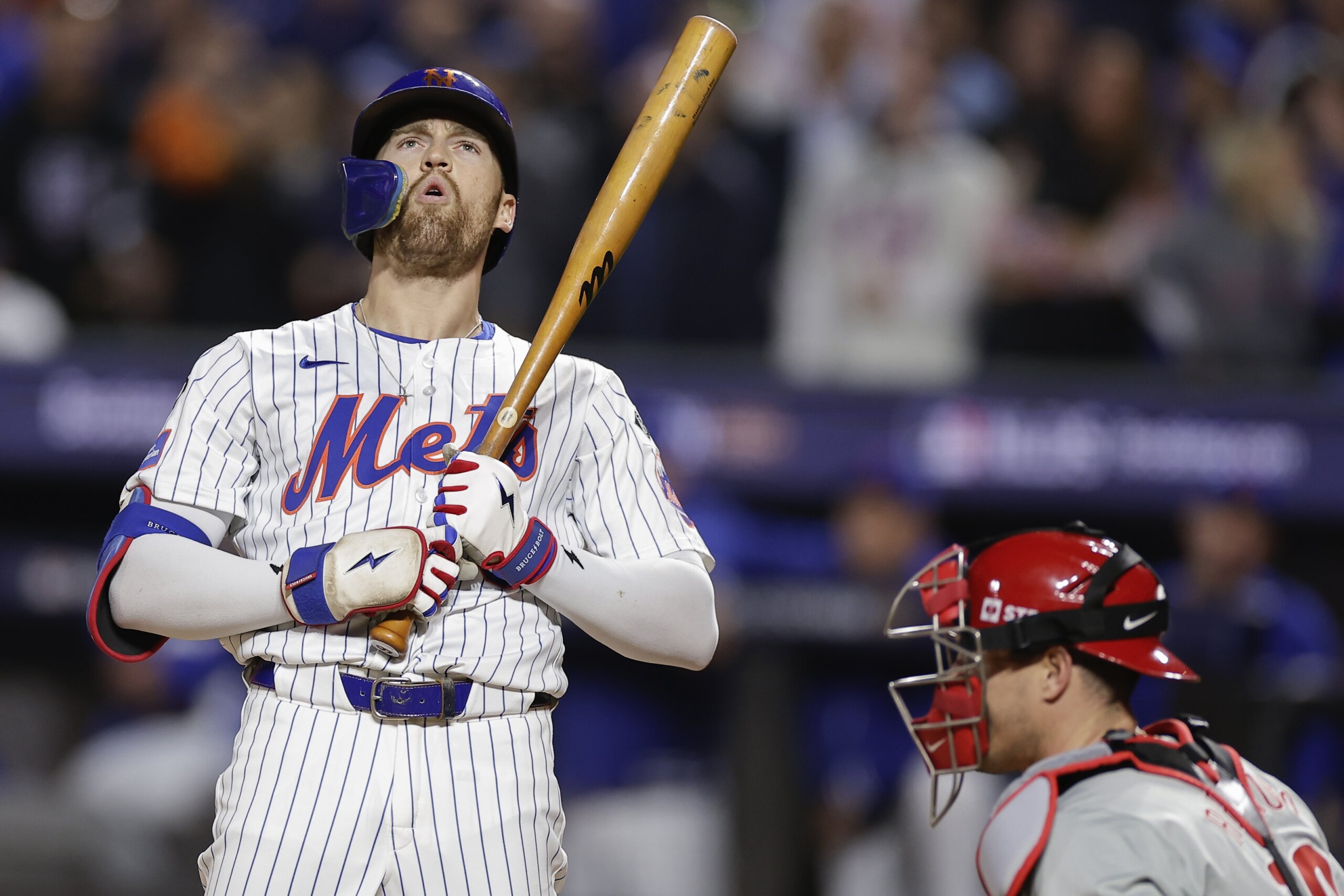Brandon Nimmo in Mets’ lineup for Game 2 of NLCS despite left foot ...