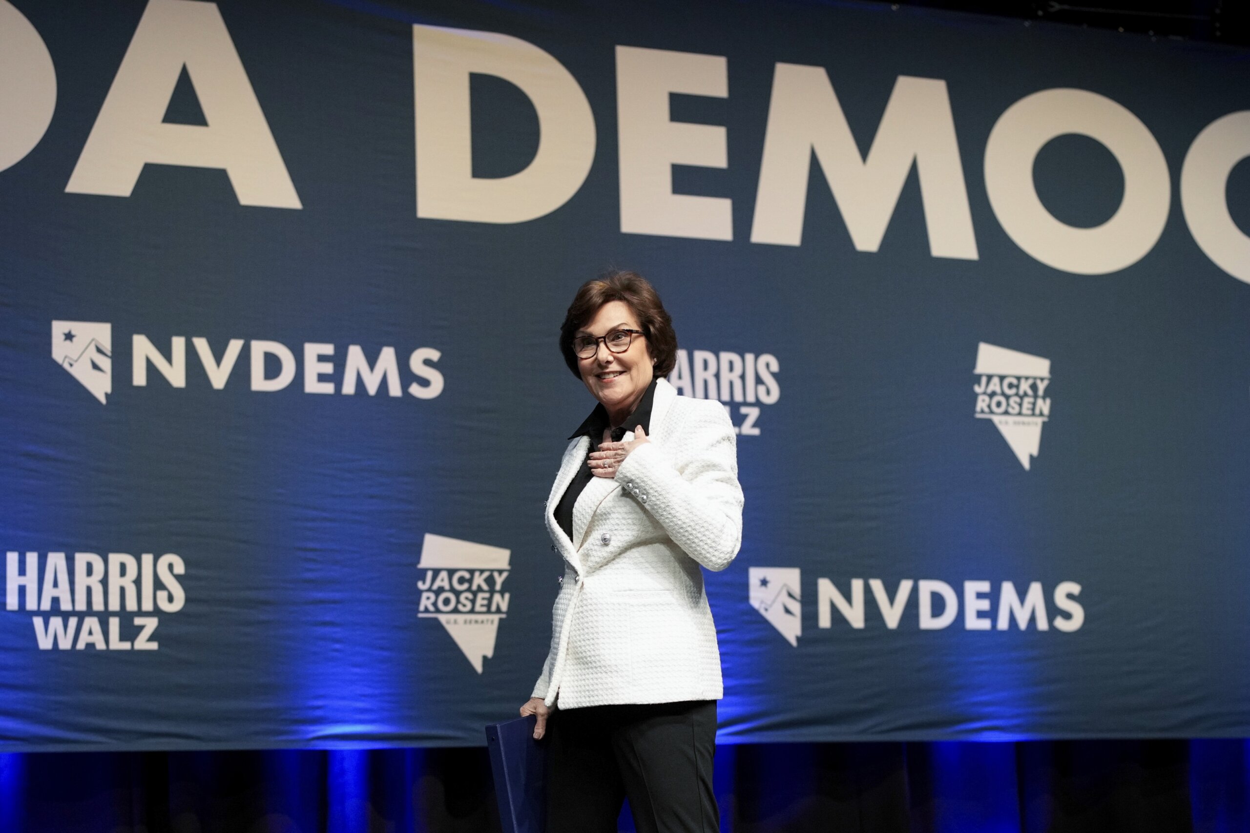 Democratic US Sen. Jacky Rosen is reelected in Nevada, securing ...