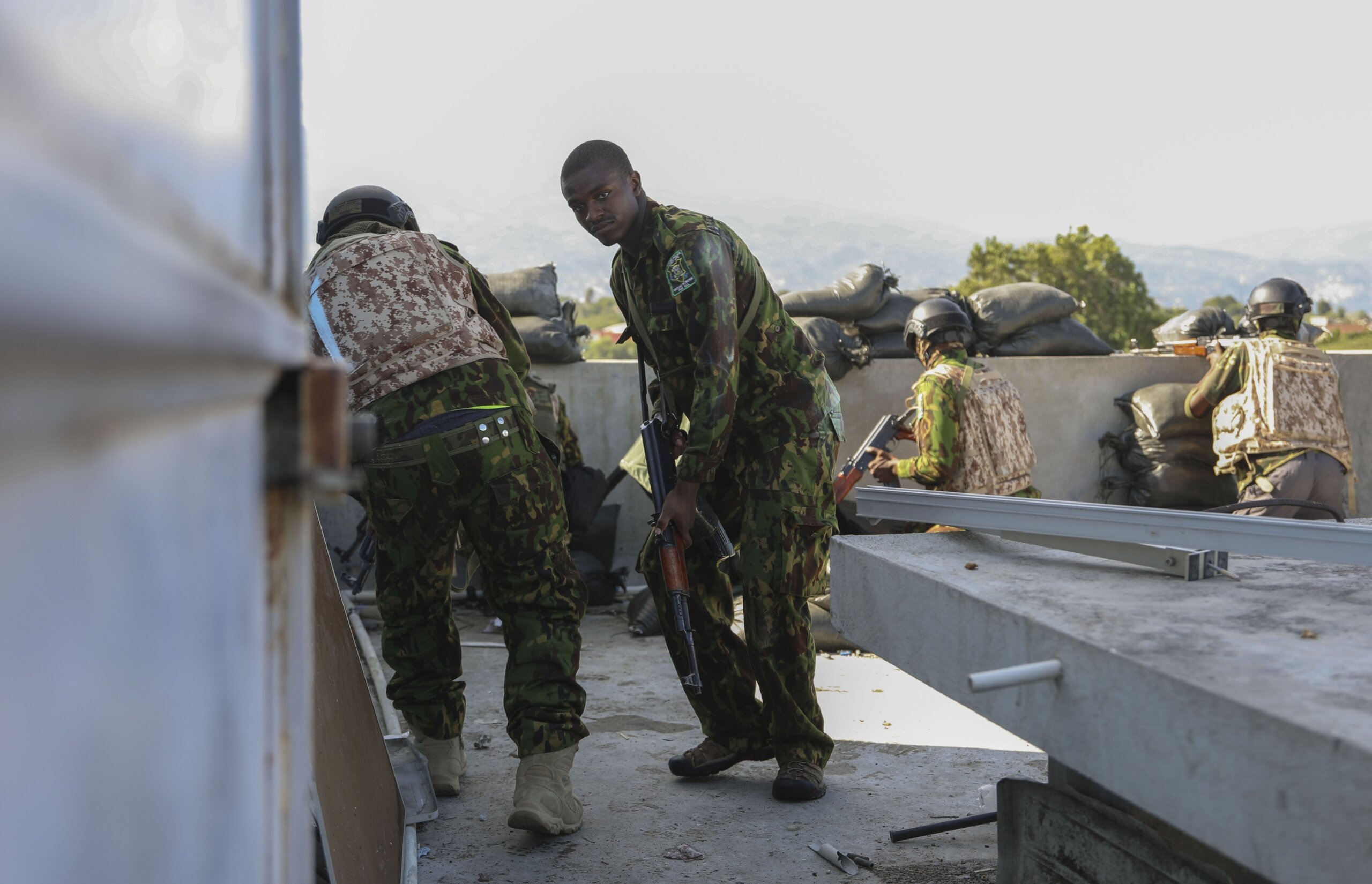 Under assault by gangs in Haiti, a Kenyan-led mission fights back ...