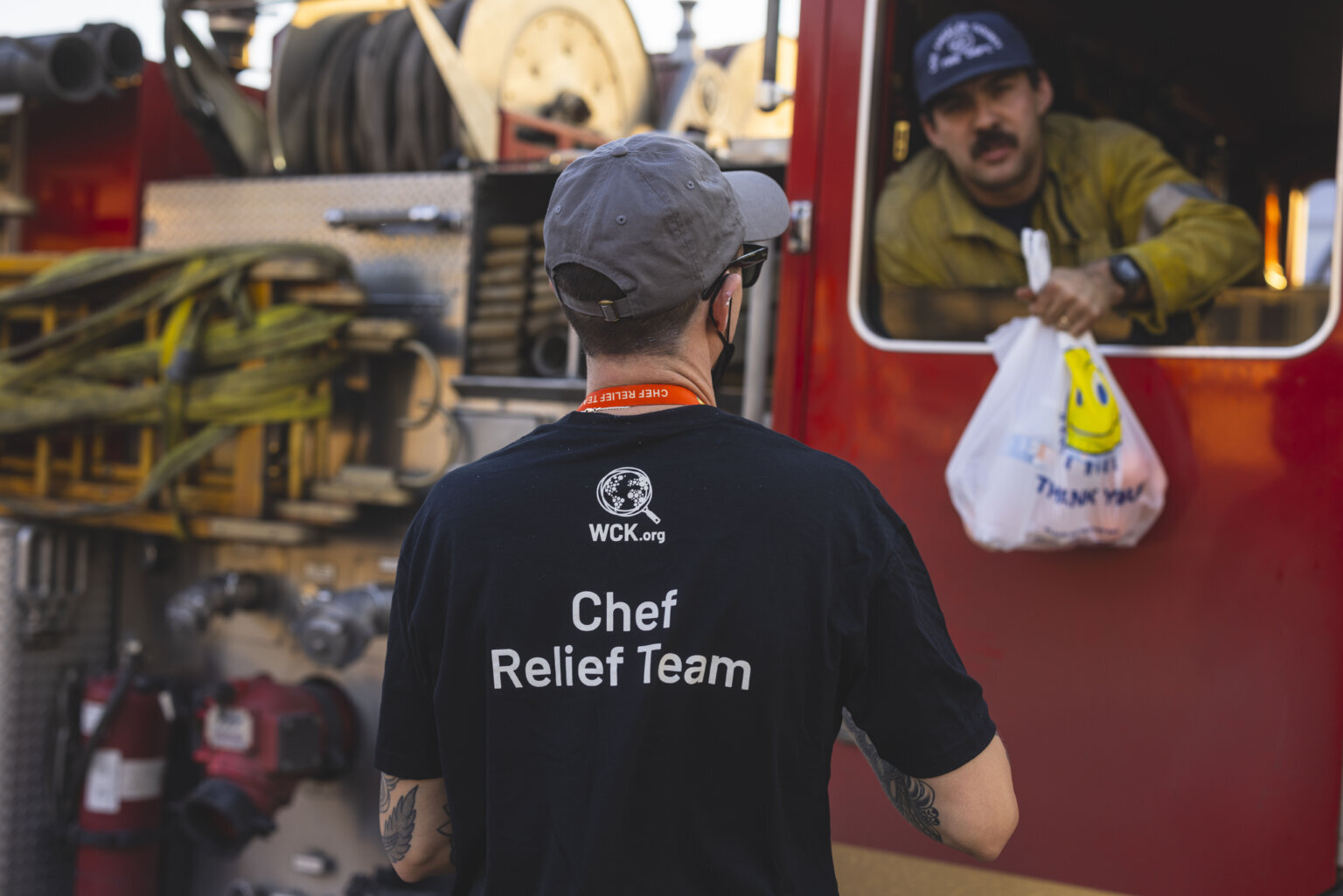 DC-based World Central Kitchen volunteers provide aid to LA wildfire ...