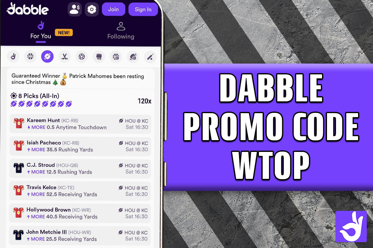 Dabble Promo Code WTOP: Lock In $10 Bonus for NBA, NHL This Week - WTOP ...