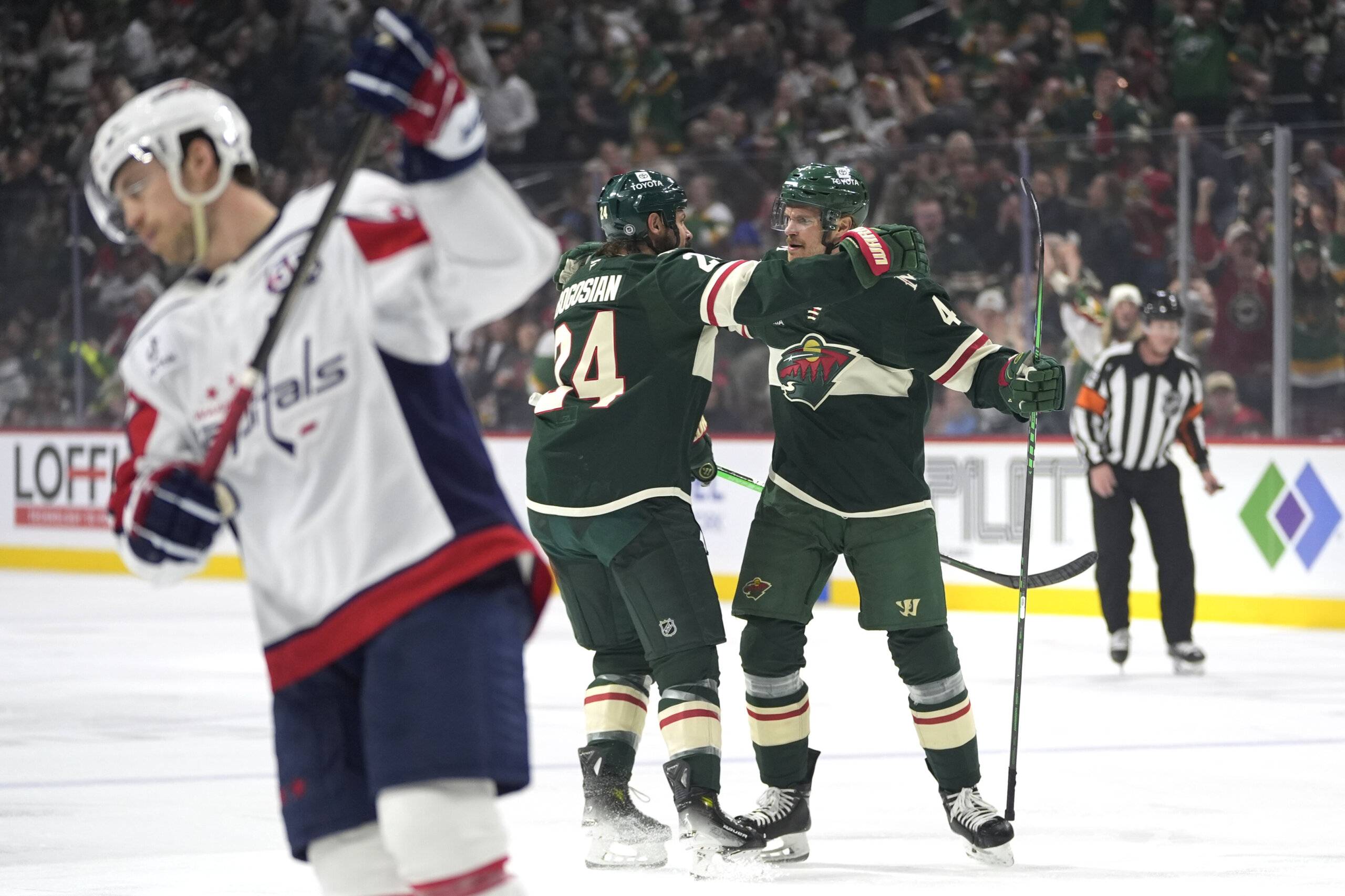 Wild beat NHL-best Capitals 4-2 behind Matt Boldy’s go-ahead goal in ...