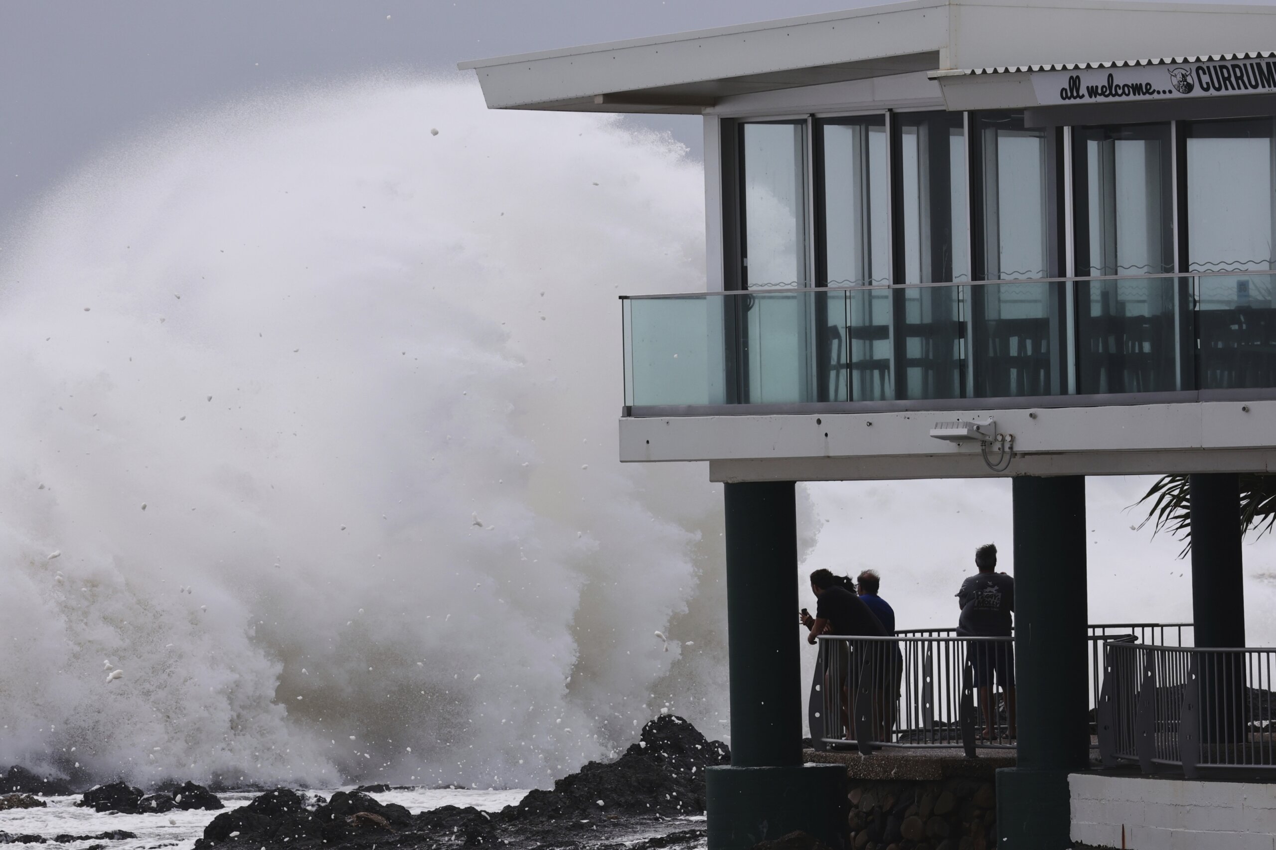 Schools are closed and public transport has stopped as rare cyclone ...