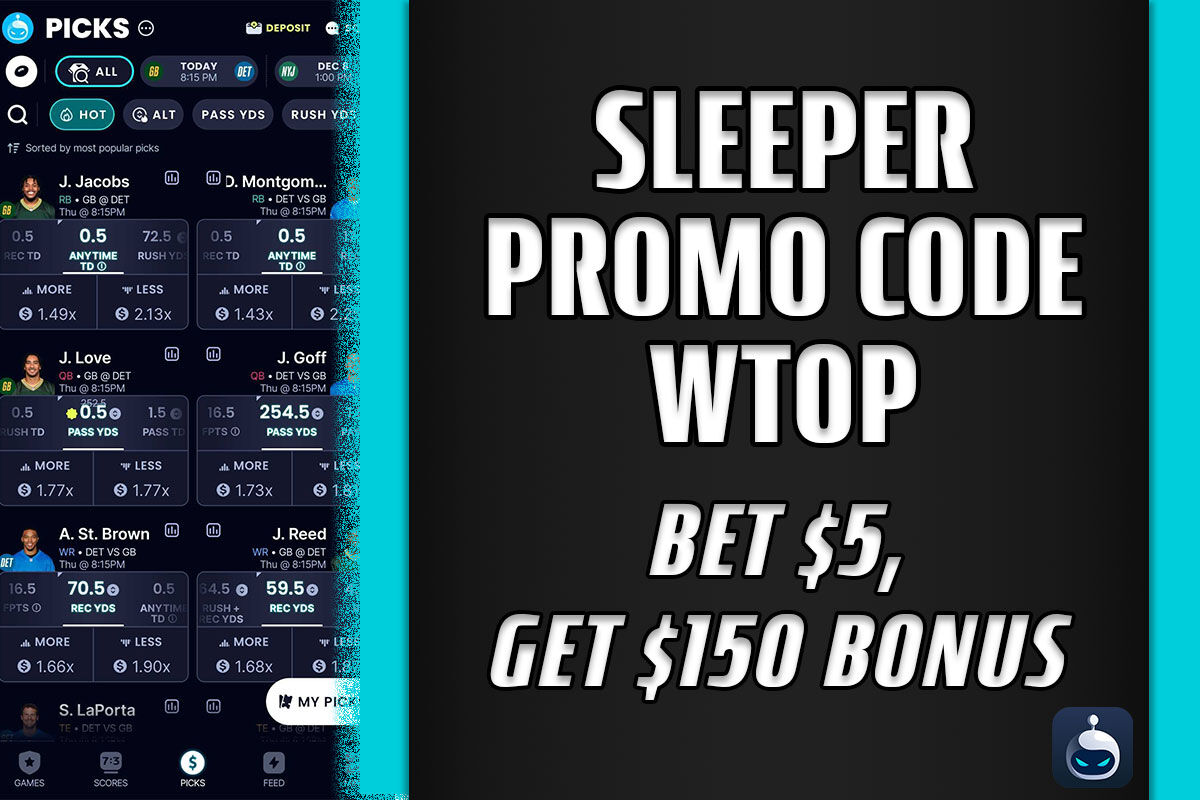 Sleeper Promo Code WTOP: Play $5, Get $55 Bonus for NBA Picks - WTOP News