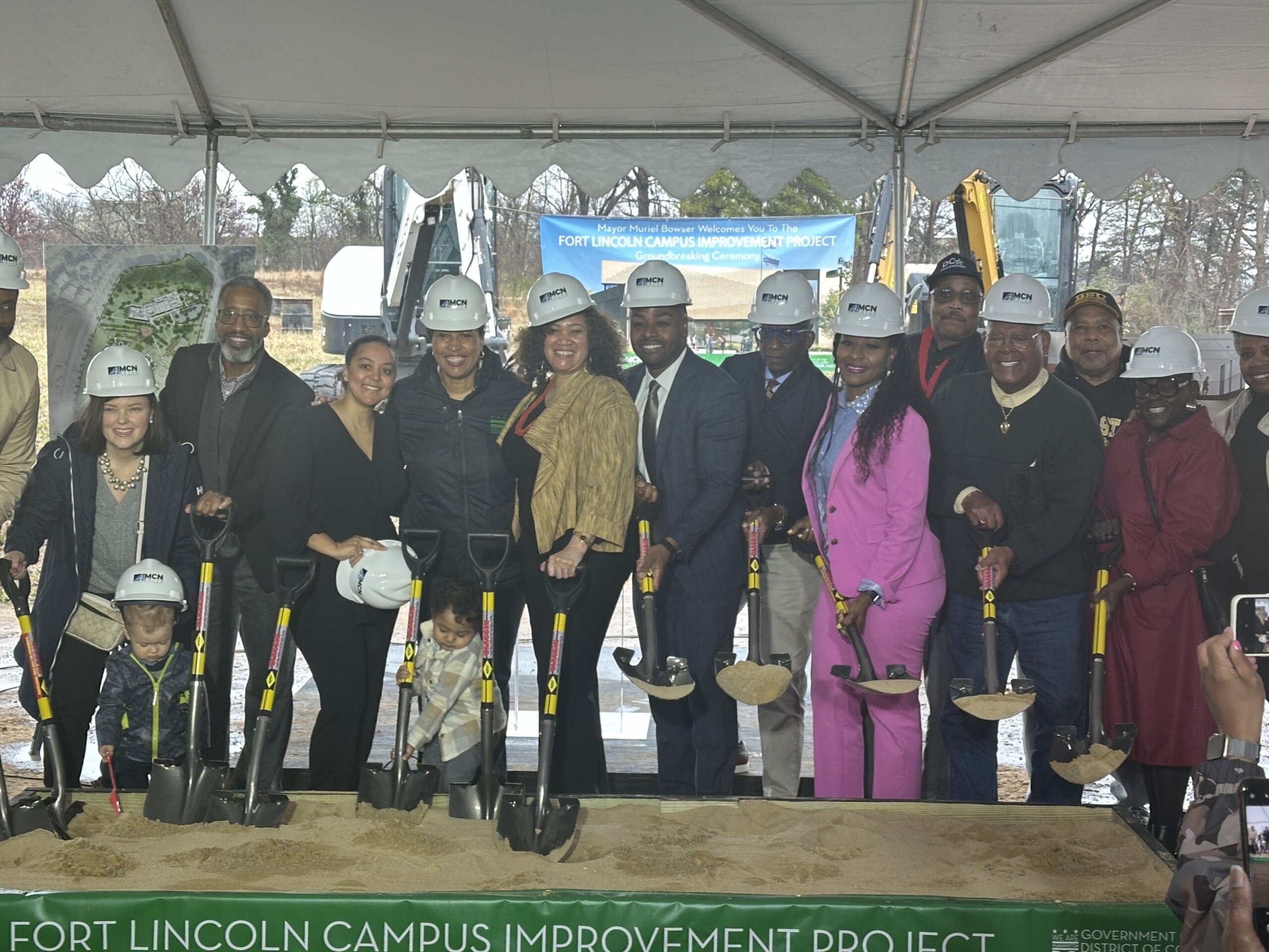 DC holds groundbreaking ceremony at future site of Ward 5 recreation ...