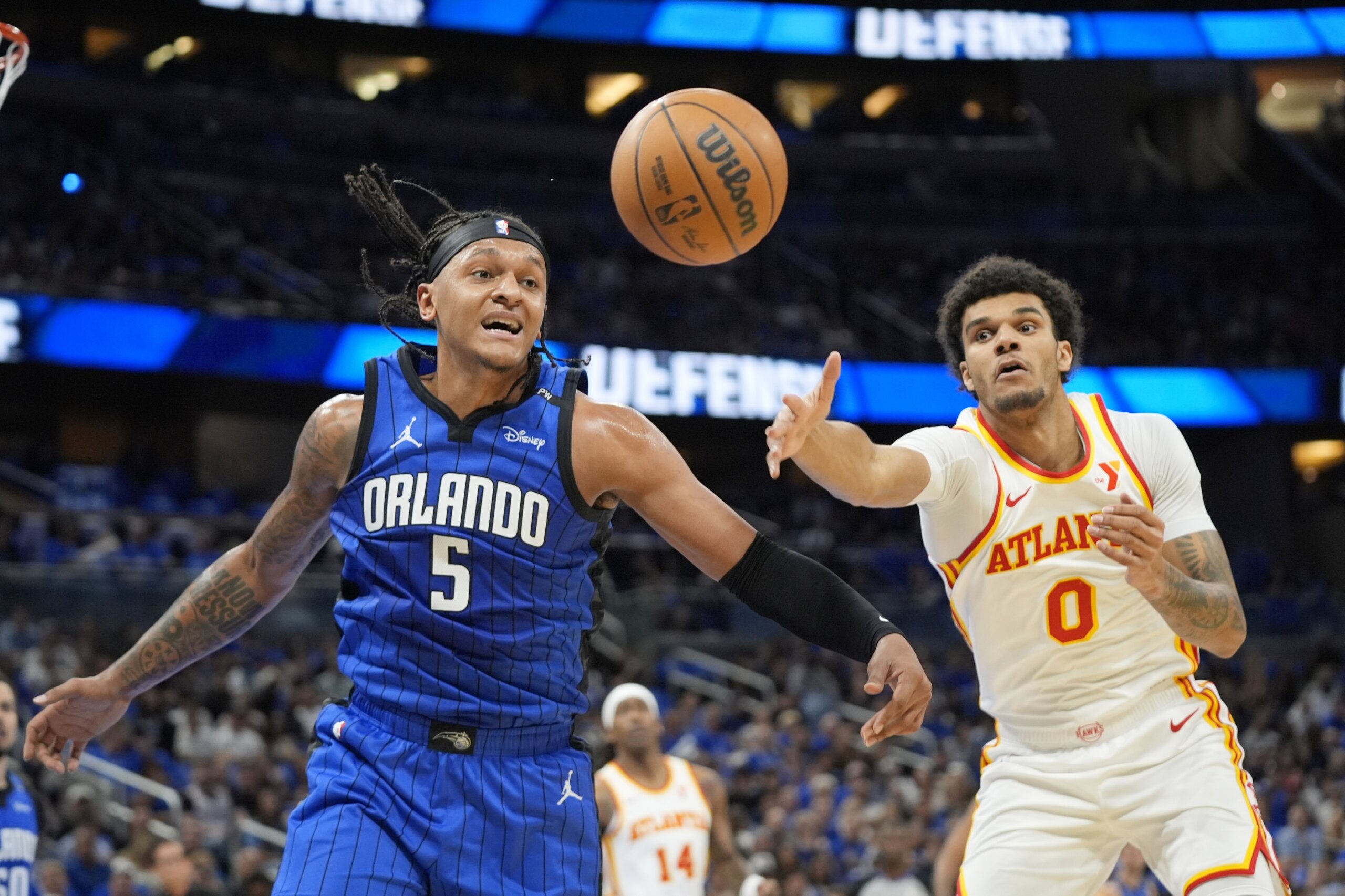 Anthony, Magic claim 7th seed with 120-95 win over Hawks in Play-In ...