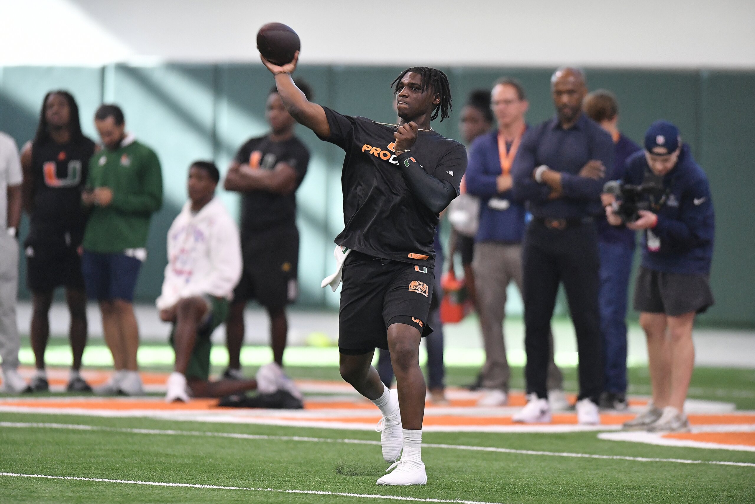 QB Cam Ward of Miami is the Titans’ likely pick at No. 1 overall in the ...