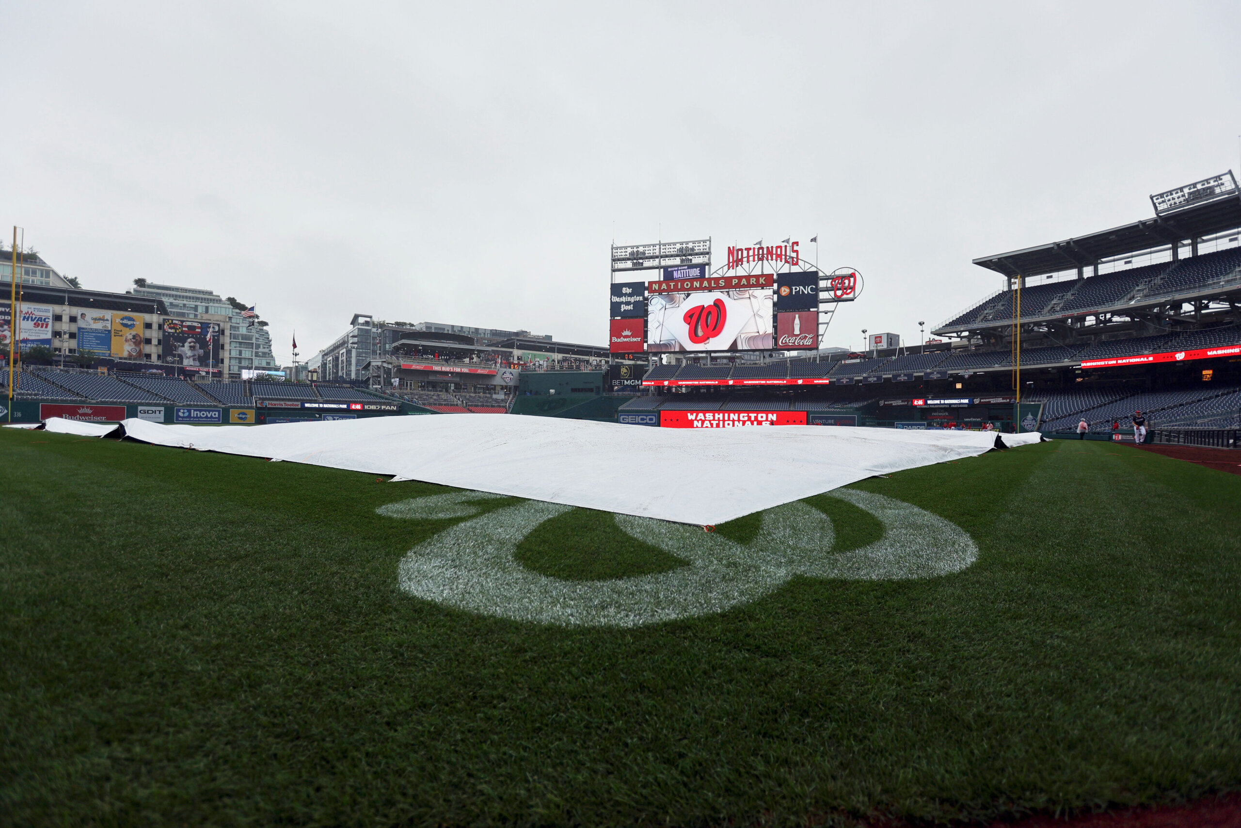 Tigers, Nationals game postponed by rain, rescheduled as day-night ...