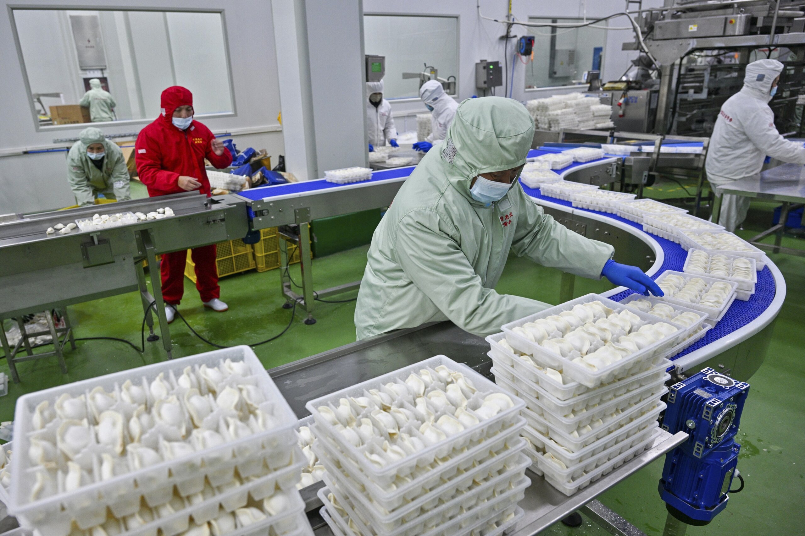 China’s factory activity contracts in May, but there are signs of ...