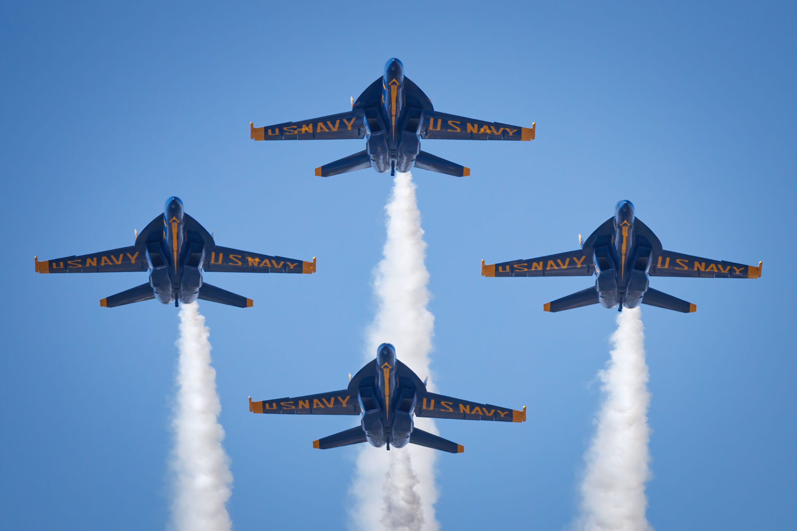 Blue Angels take to the skies for Naval Academy commissioning week ...