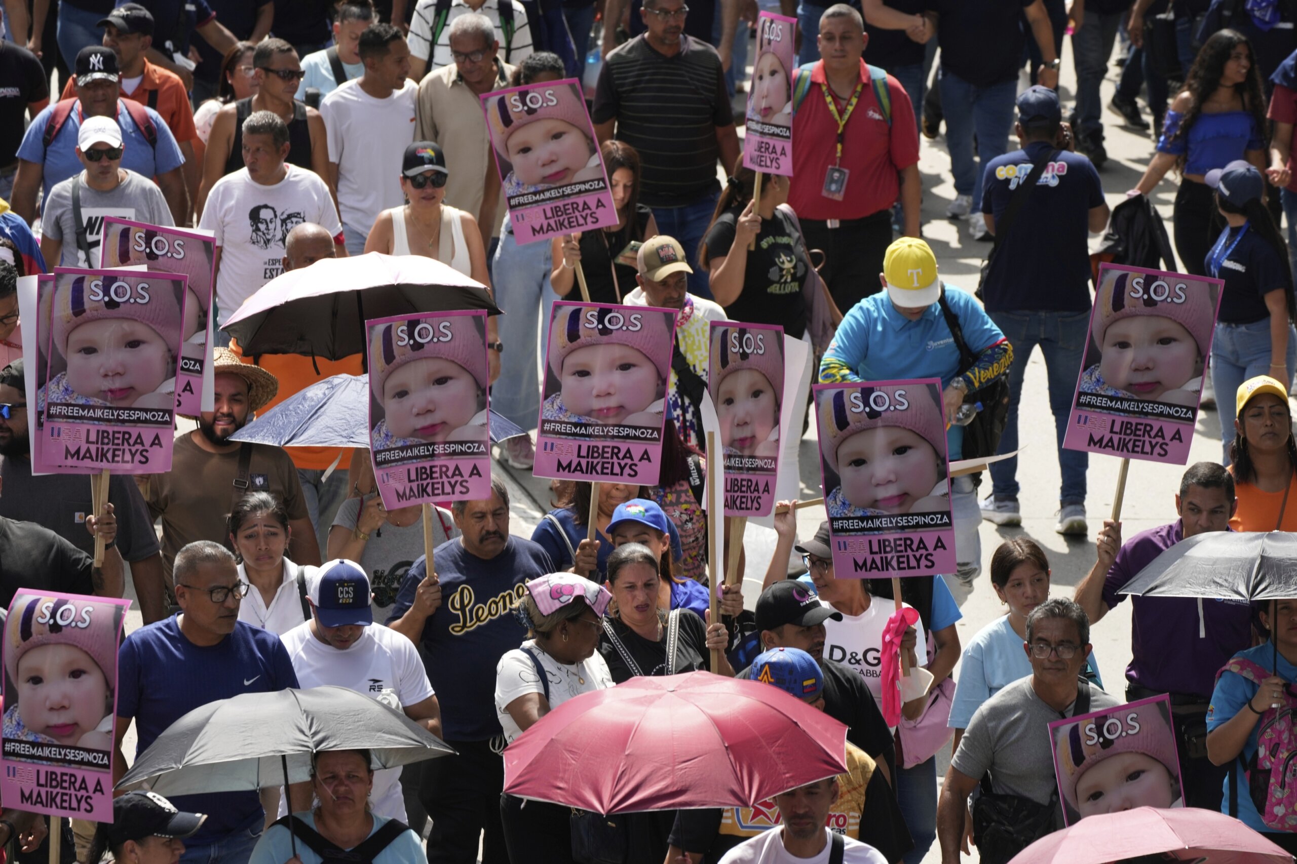 2-year-old girl reunites with her mother in Venezuela after US ...