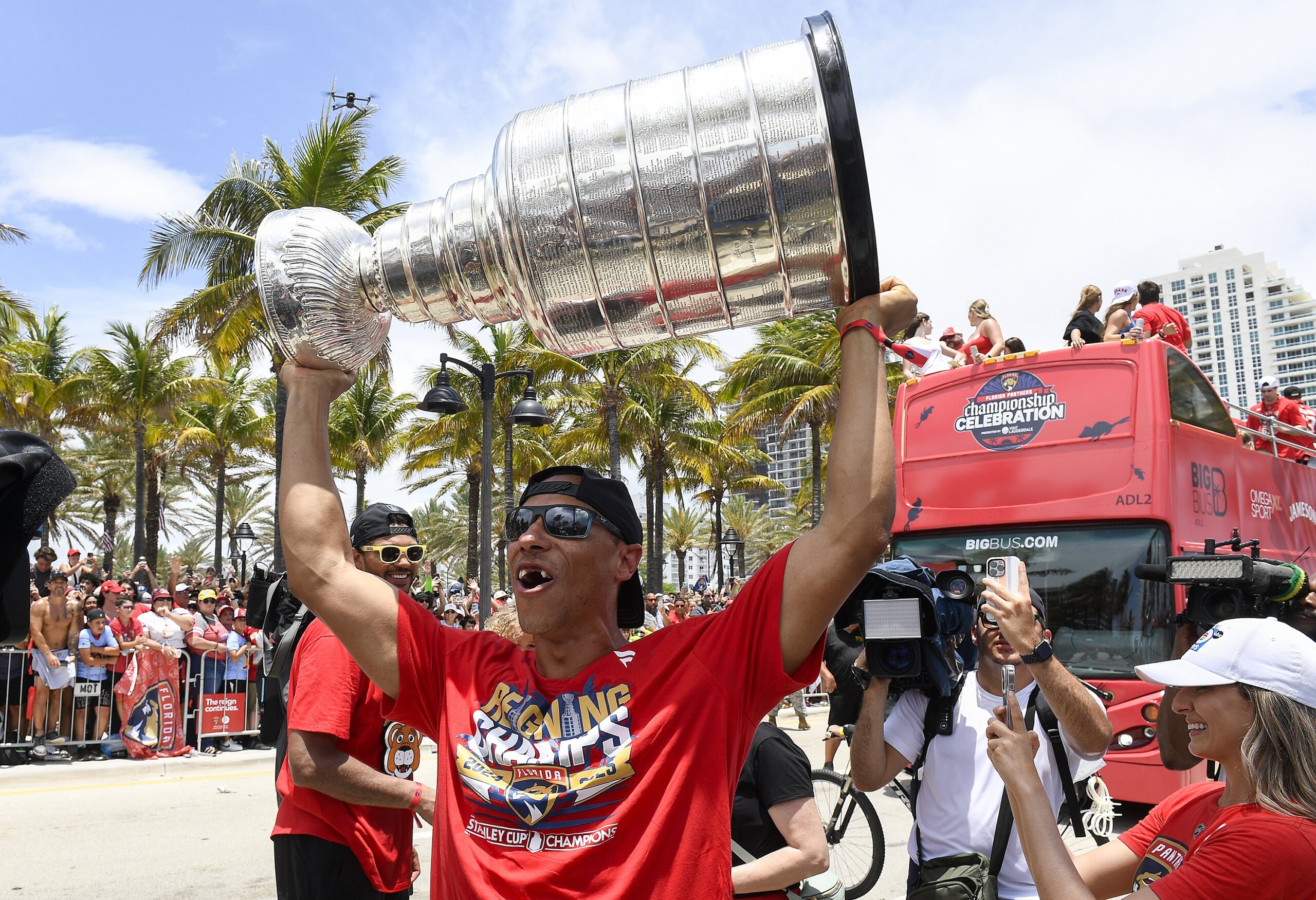 ‘This is amazing’: Panthers celebrate 2nd consecutive Stanley Cup with ...