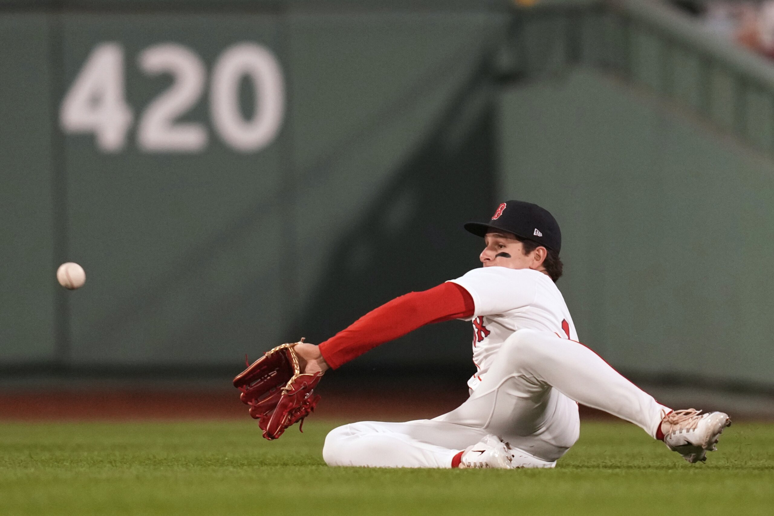 Roman Anthony’s first MLB hit and sliding catch lead Red Sox to victory ...
