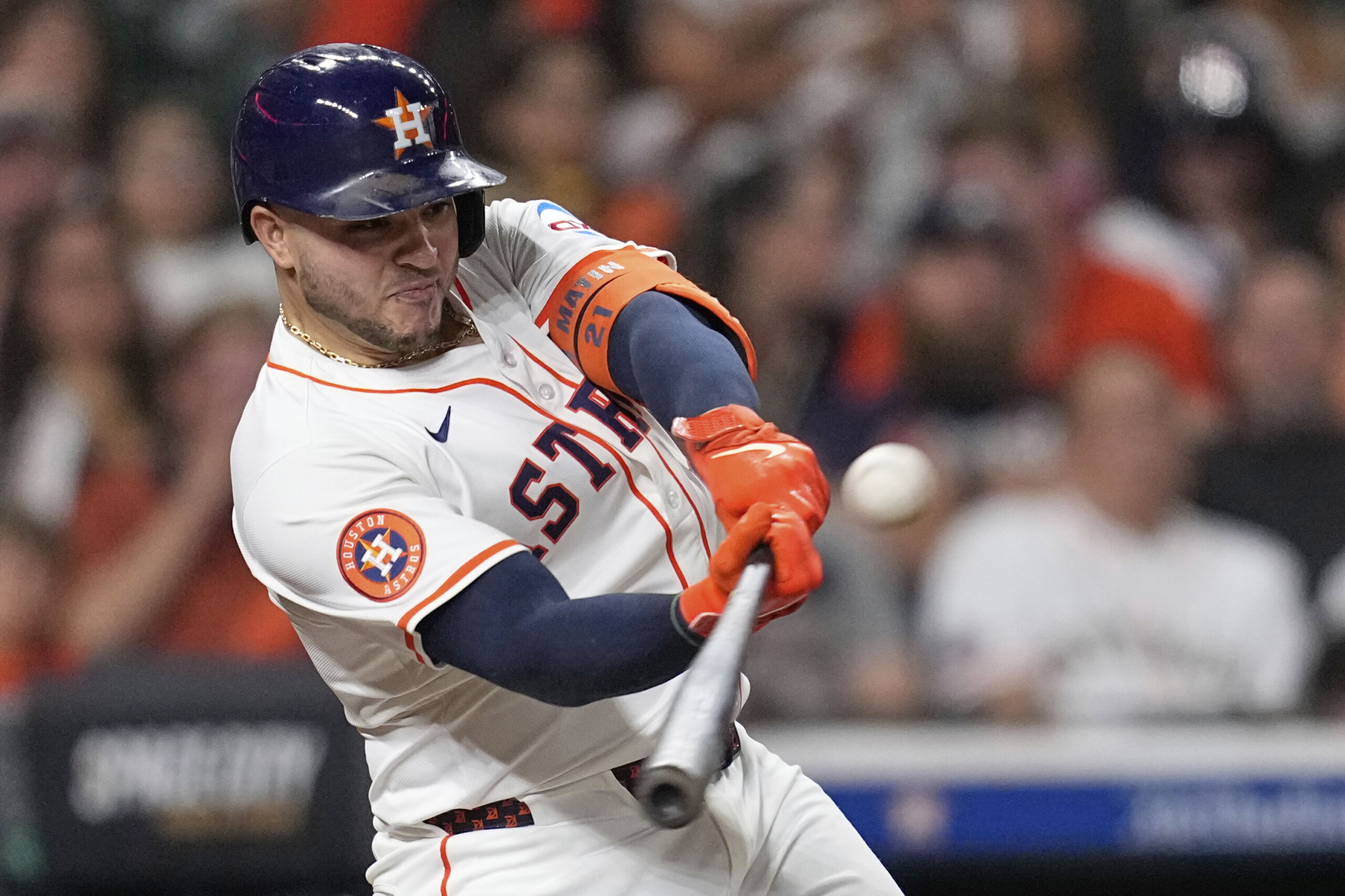 Yainer Diaz homers as the Astros beat the Nationals to stop a 5-game ...