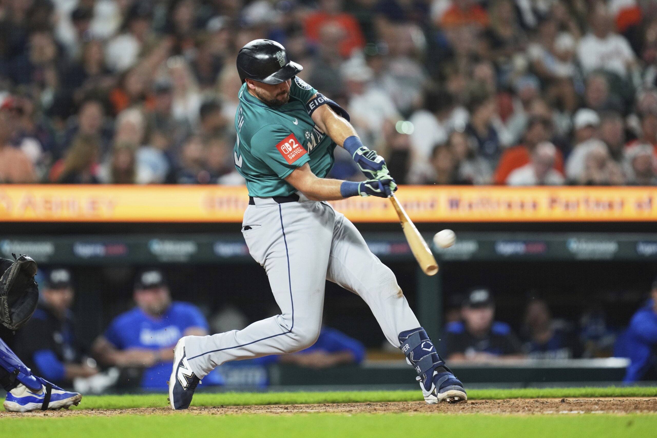 Mariners’ Cal Raleigh breaks AL record with 38 homers before the All ...