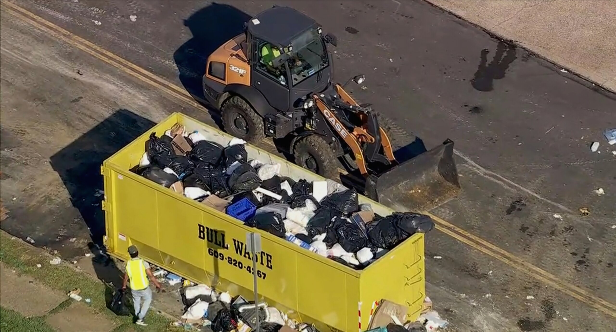 Trash and tension mount in Philadelphia on Day 8 of workers strike ...