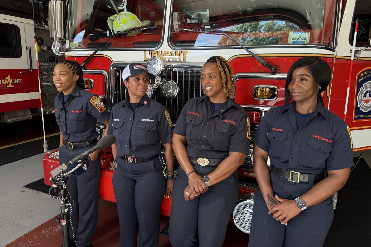 DC firefighters go viral, hope to inspire young girls to pursue the job ...