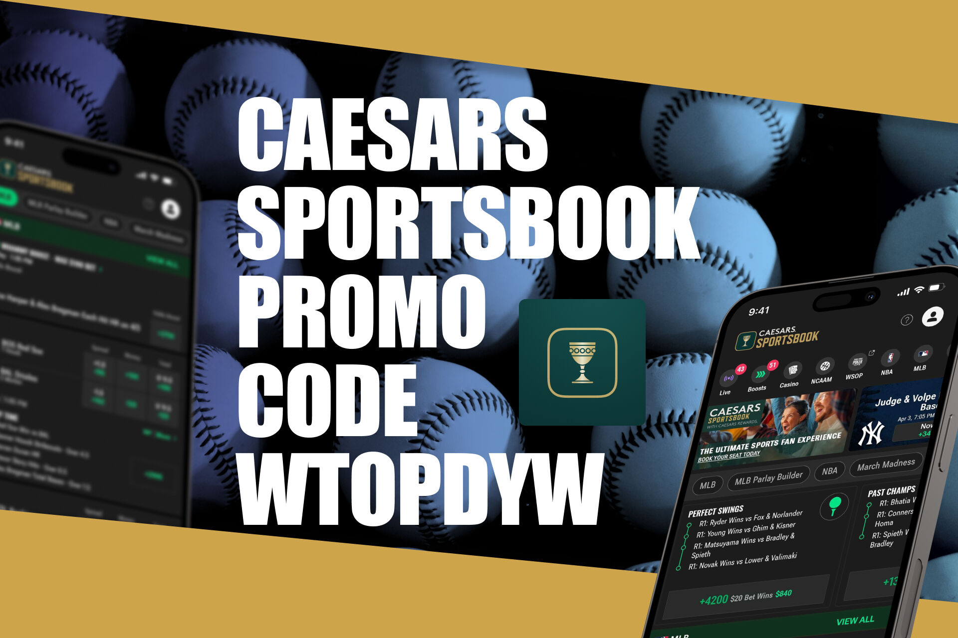 Caesars Sportsbook Promo Code WTOPDYW: Double Winnings for MLB This ...