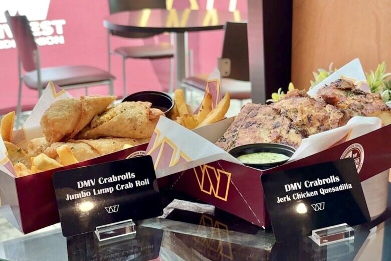 Commanders score better food with new flavor-packed concessions - WTOP News