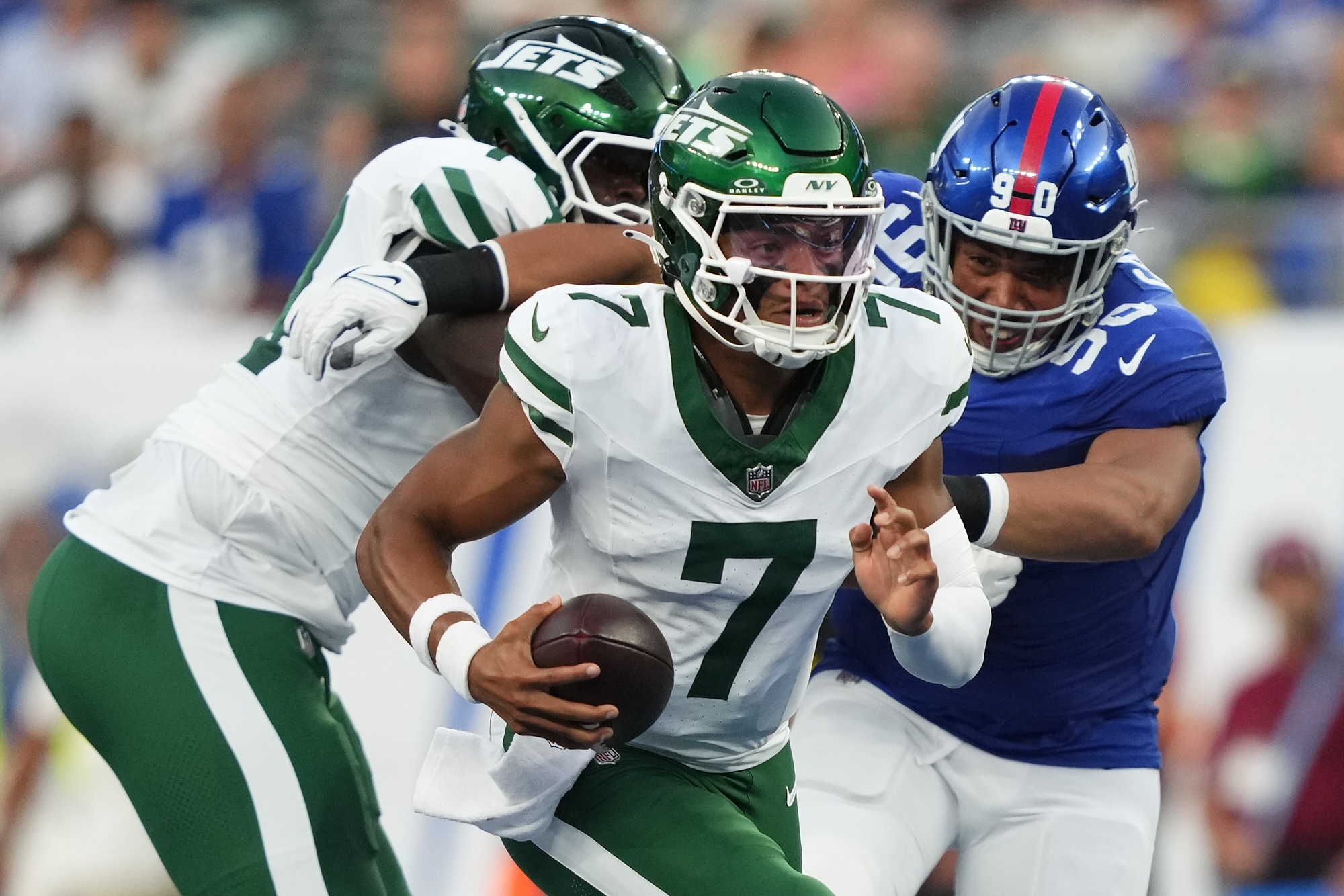 Fields on Jets’ passing game: ‘We’re fine with 8-yard completions’ and ...