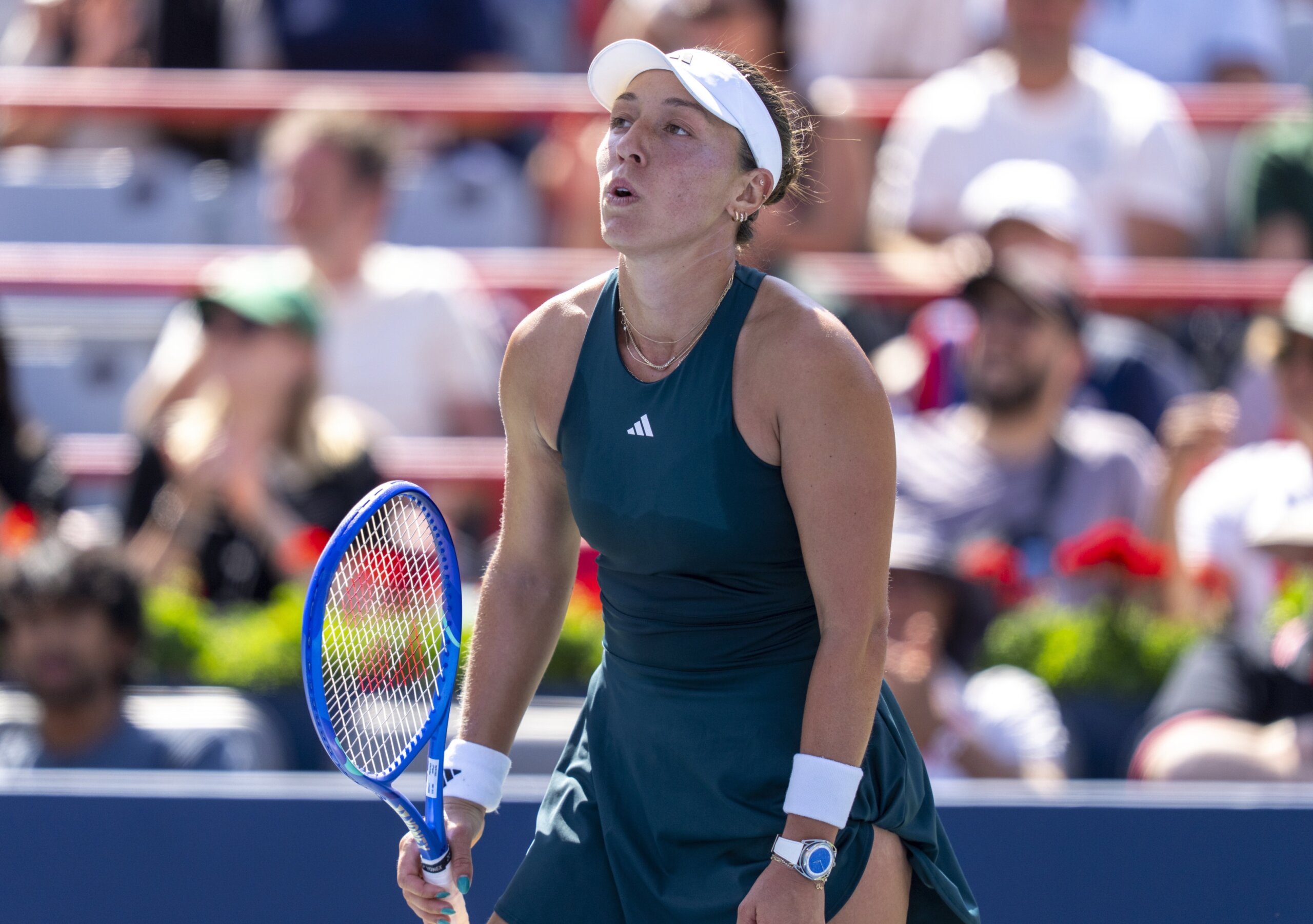 2-time defending champion Jessica Pegula upset by Sevastova in 3rd ...