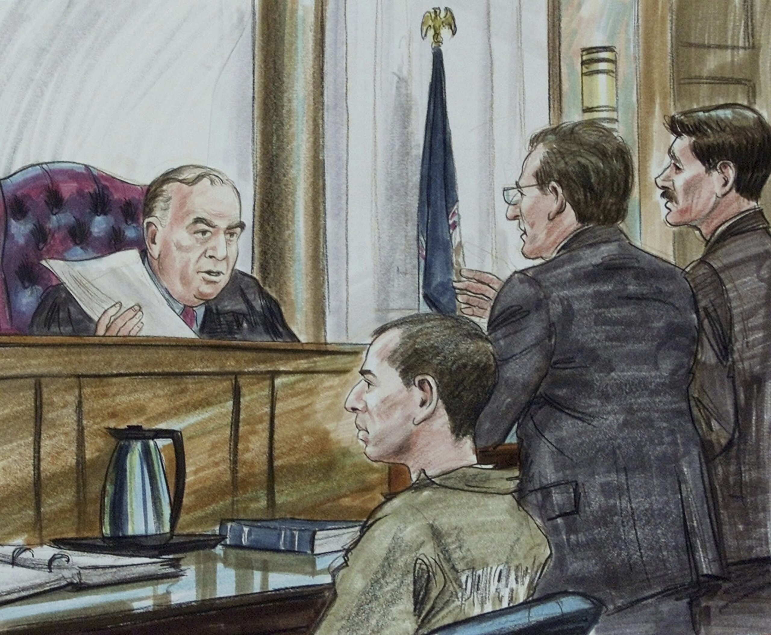 Veteran federal judge T.S. Ellis III, who presided over trial of Trump ...