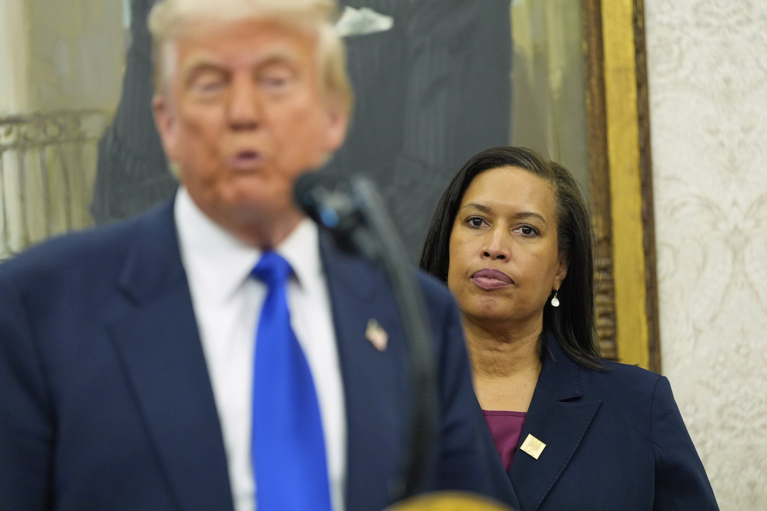 DC Mayor Bowser walks delicate line with Trump, reflecting the city’s ...