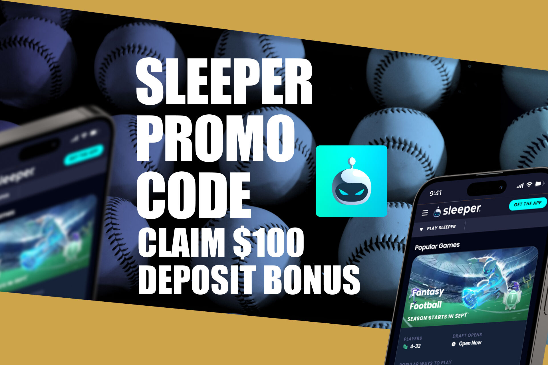 Sleeper Promo Code WTOP: Use $100 Deposit Match for NFL, MLB, UFC ...