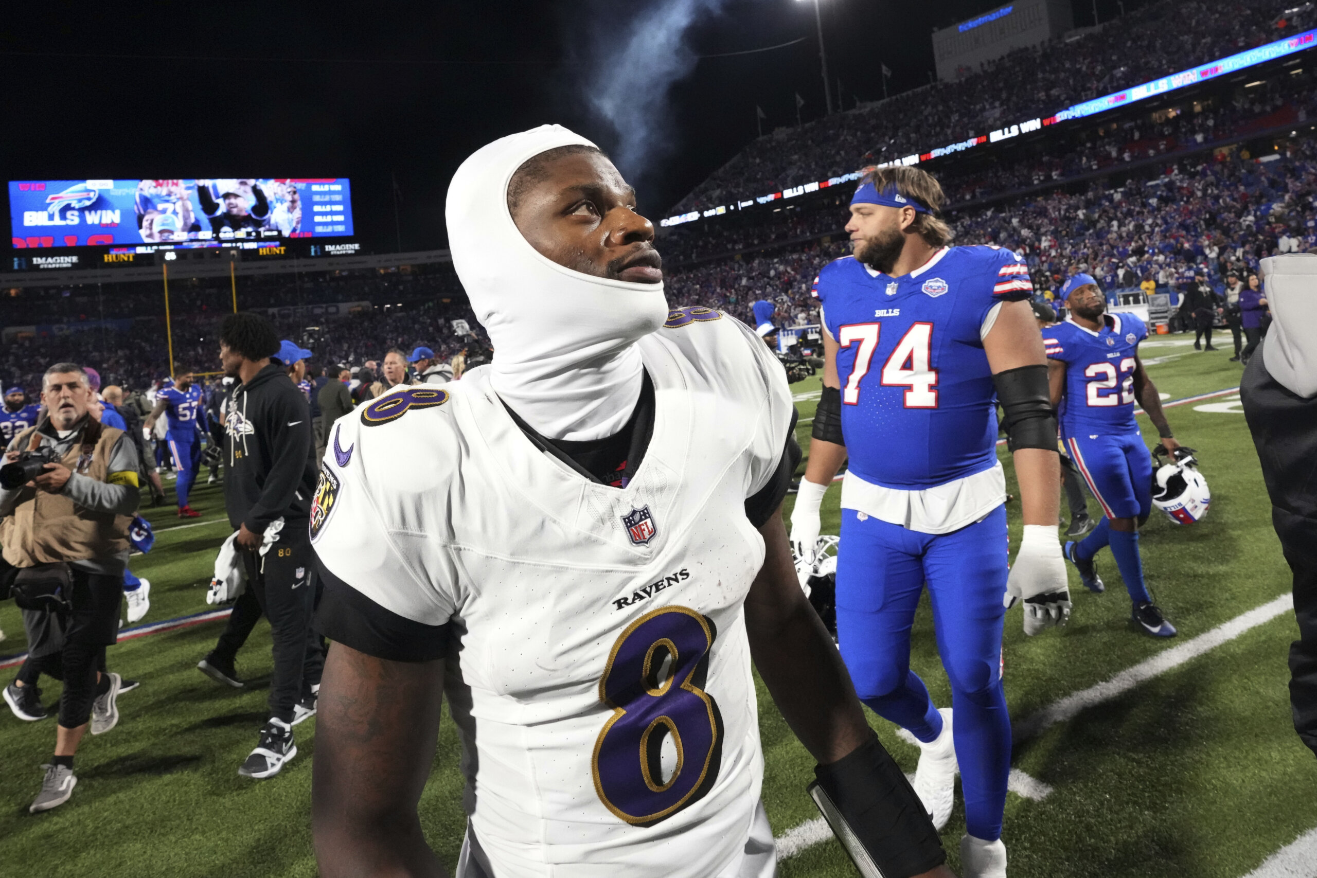 Ravens’ late-game collapse against Bills raises more questions about their ability to finish ...