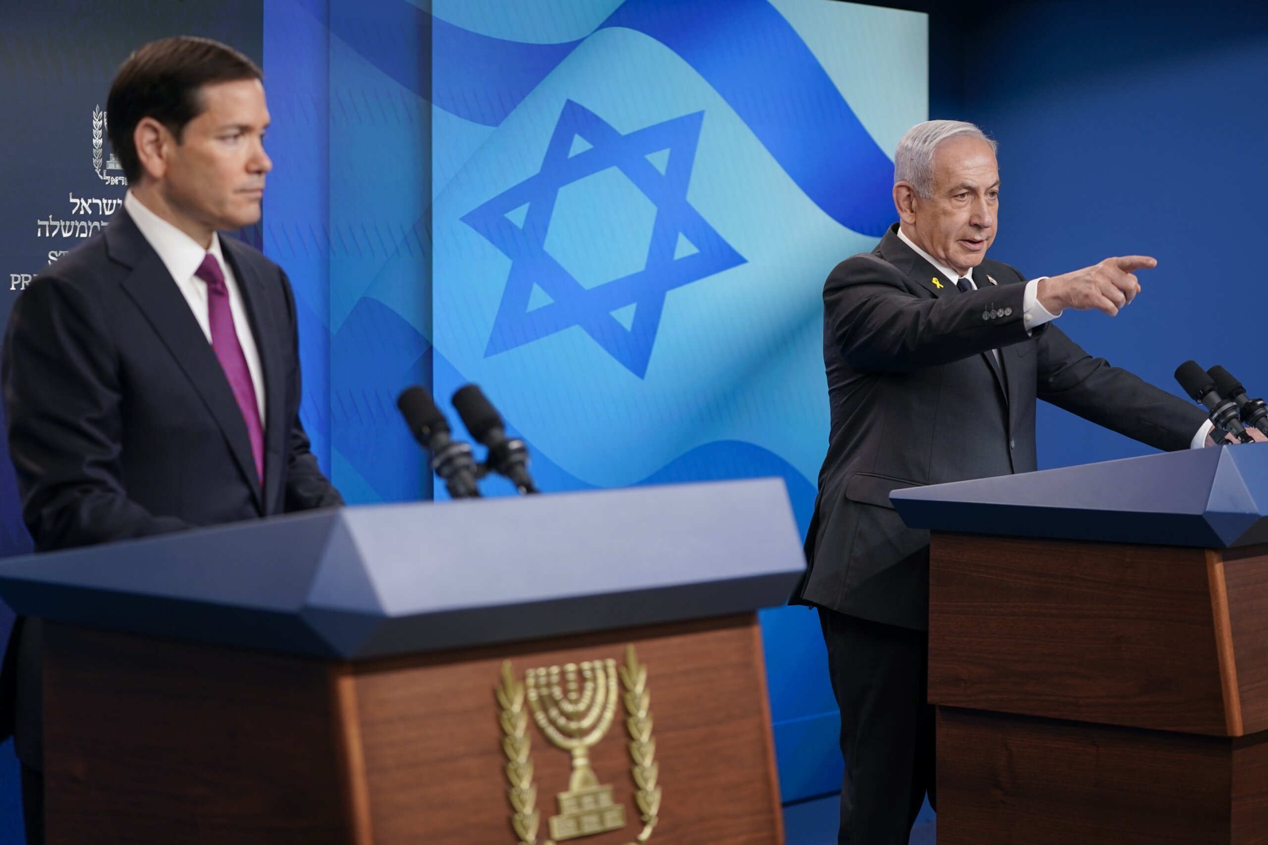 Little daylight between US and Israel evident as Rubio and Netanyahu meet - WTOP News