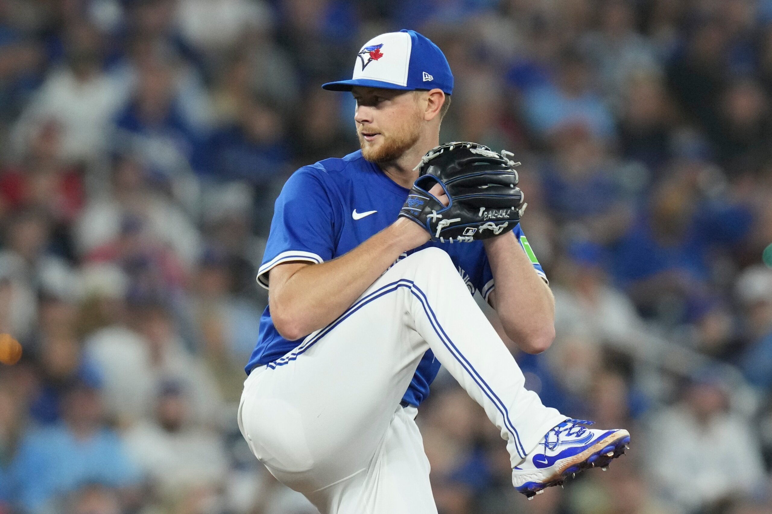 Three Blue Jays pitchers combine for six perfect innings before Boston ...