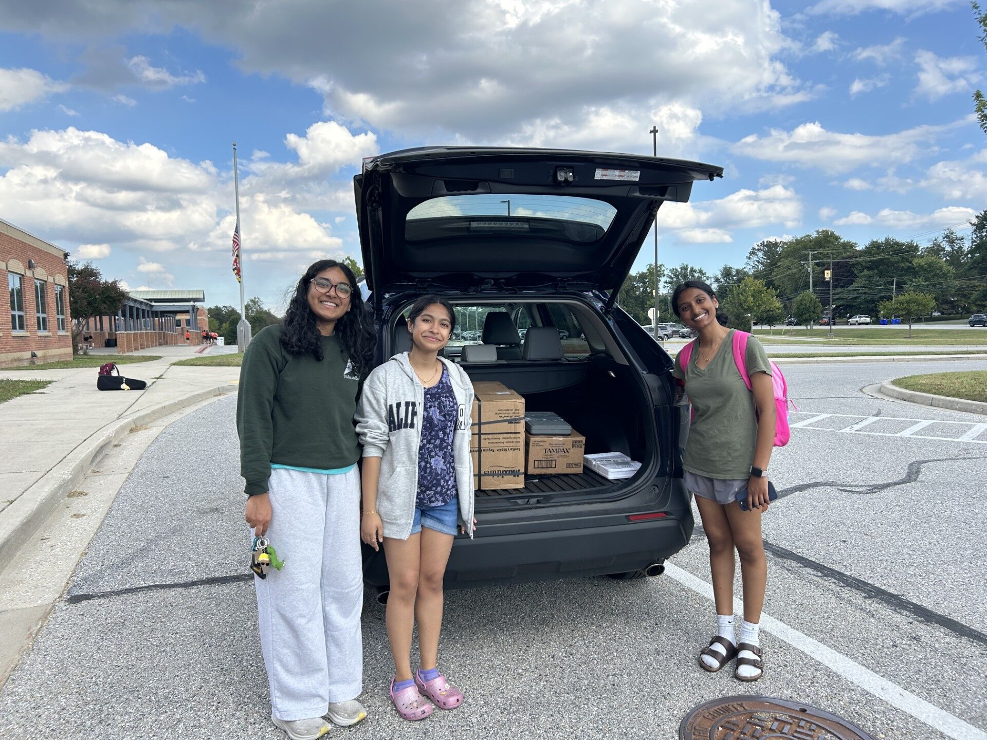 Howard Co. students help add free feminine products to public libraries ...