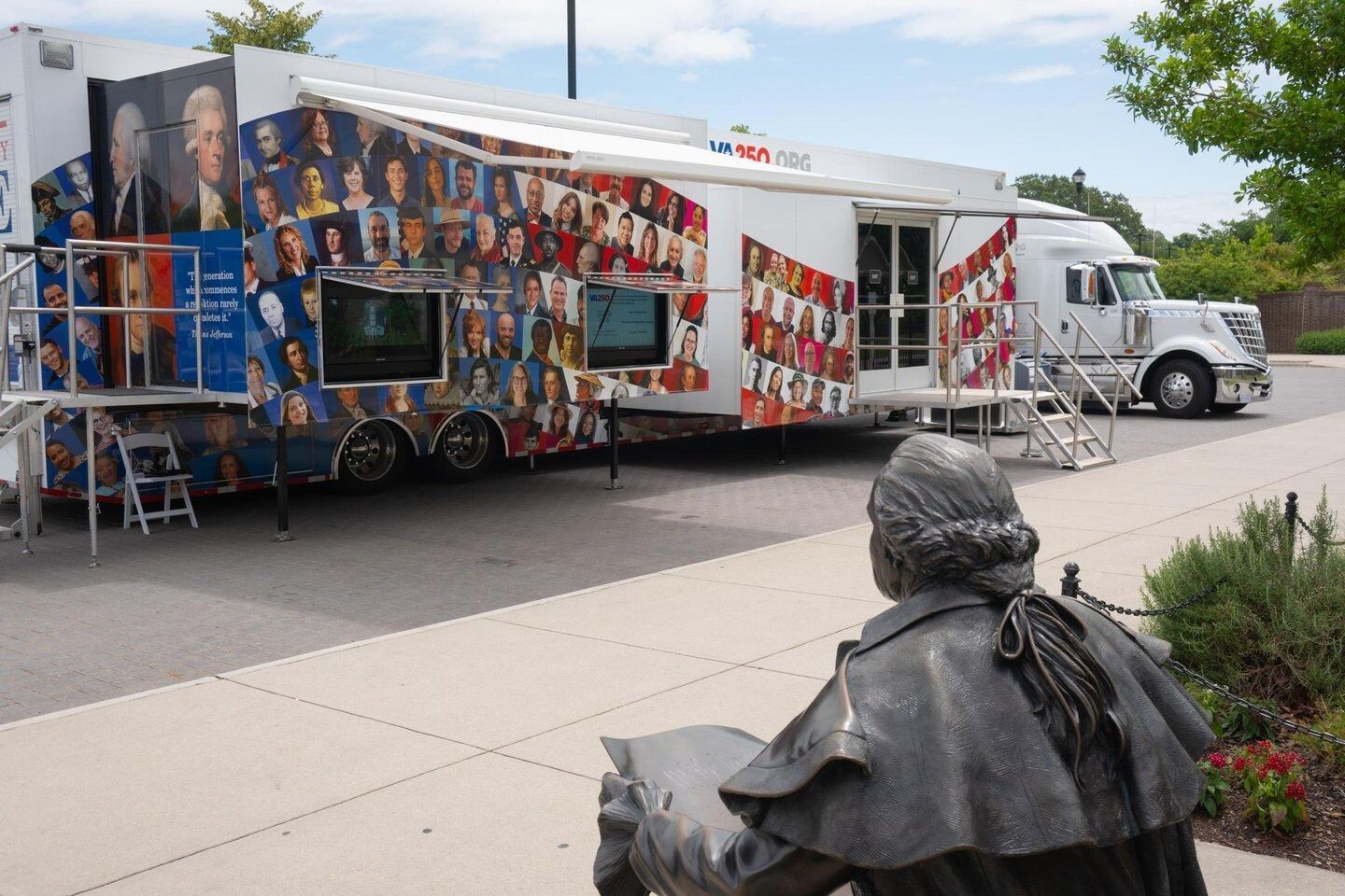 The VA250 Mobile Museum will spend the week in Prince William - WTOP News