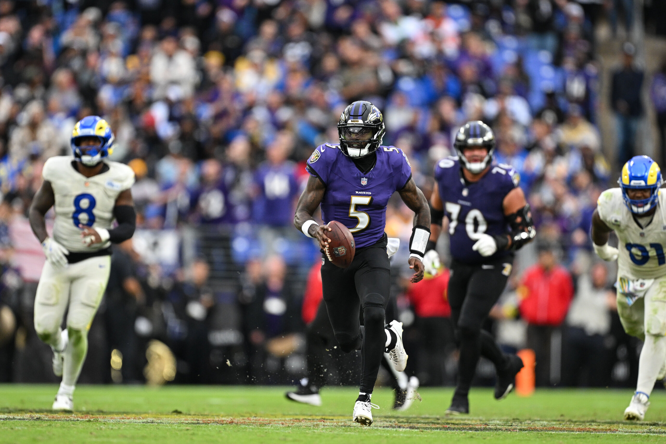 Ravens face Bears without QB Lamar Jackson - WTOP News