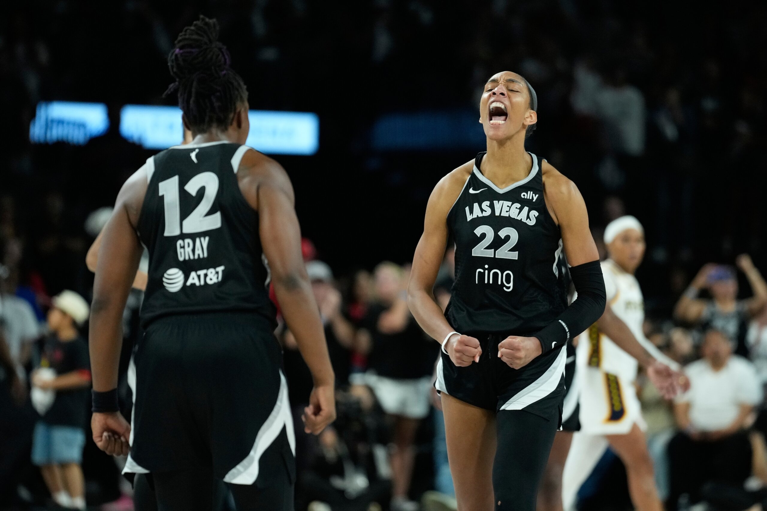 Aces beat Fever 107-98 in OT of Game 5 of semis, advance to WNBA Finals ...
