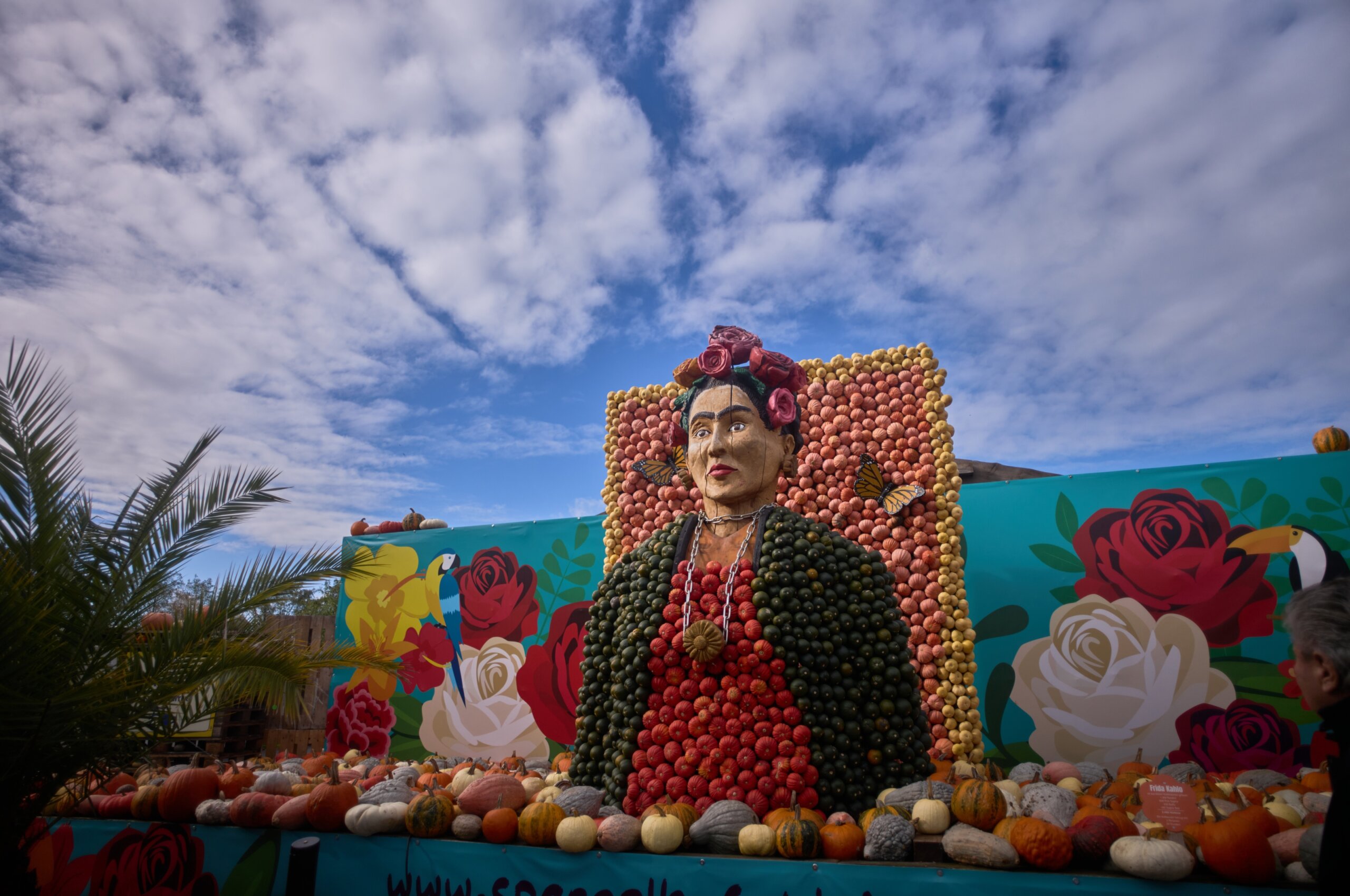Pumpkin festival near Berlin features giant sculptures of powerful ...