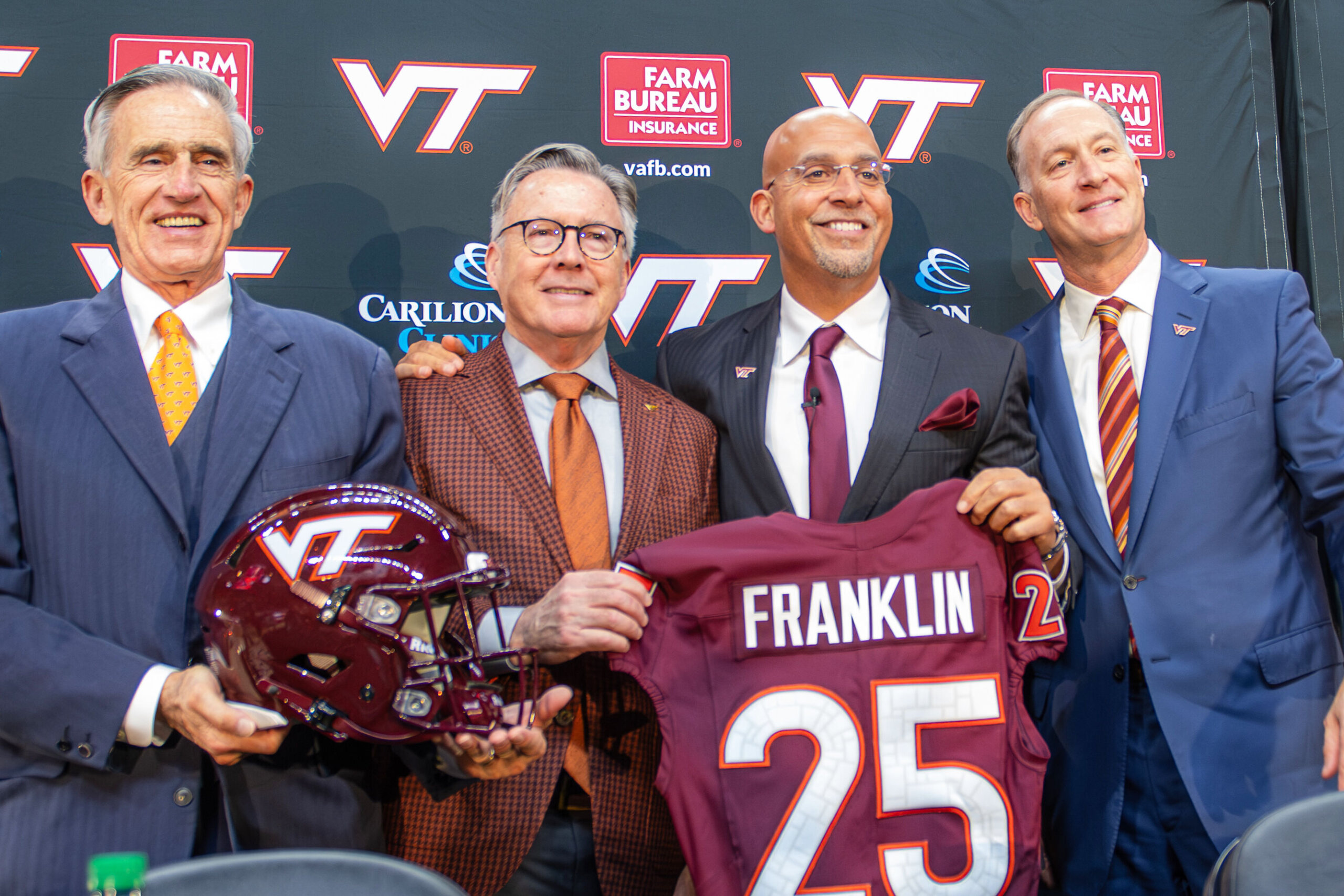 Virginia Tech preaches alignment as James Franklin is introduced as ...