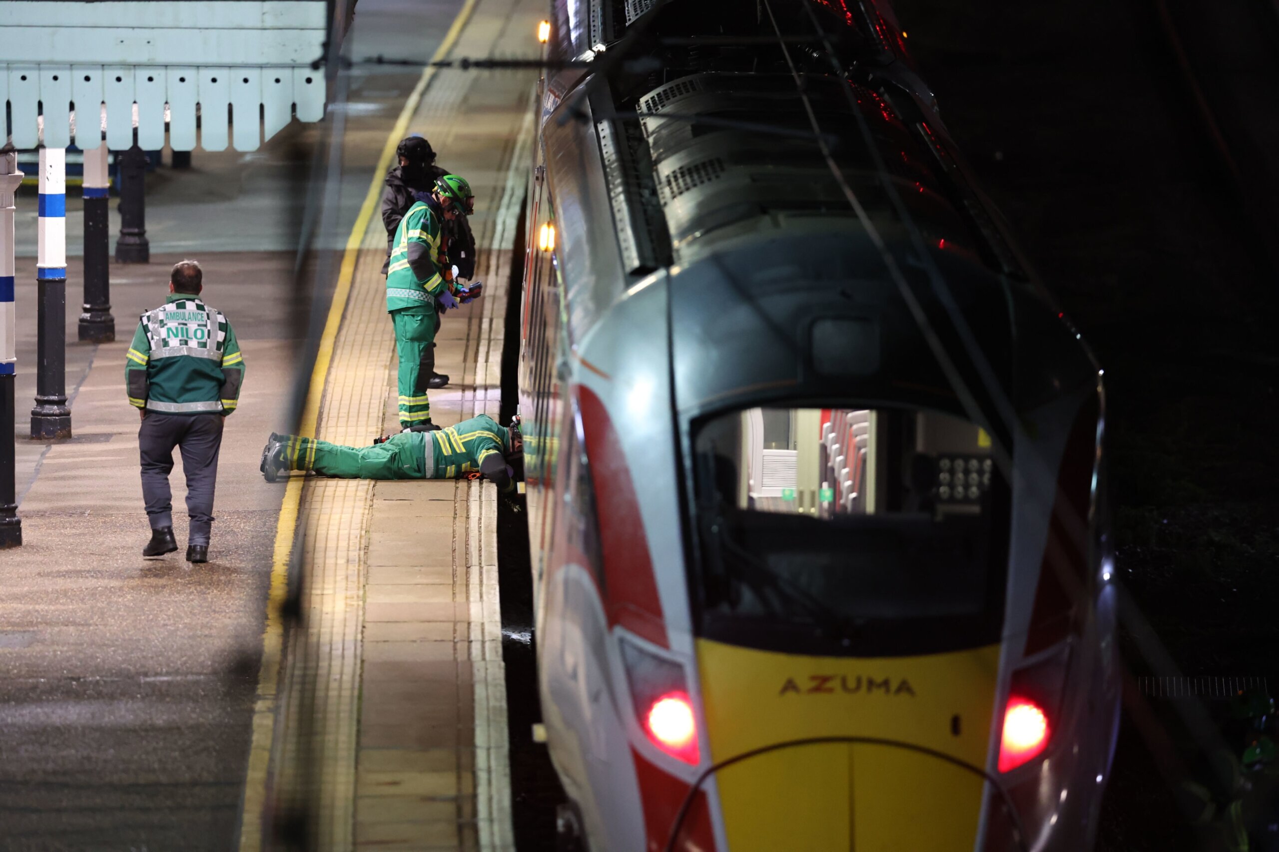 UK police release 1 of 2 men arrested over train stabbings and laud ...