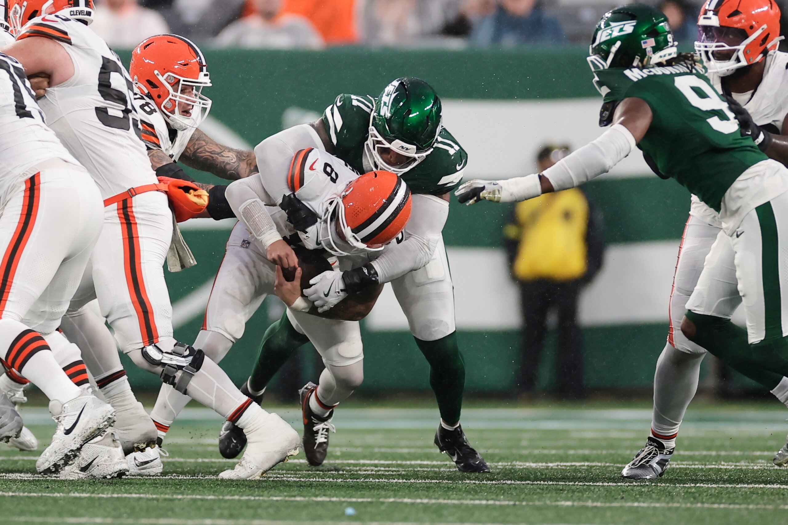 Jets’ Jermaine Johnson’s sweet strategy to sack Ravens’ Lamar Jackson ...