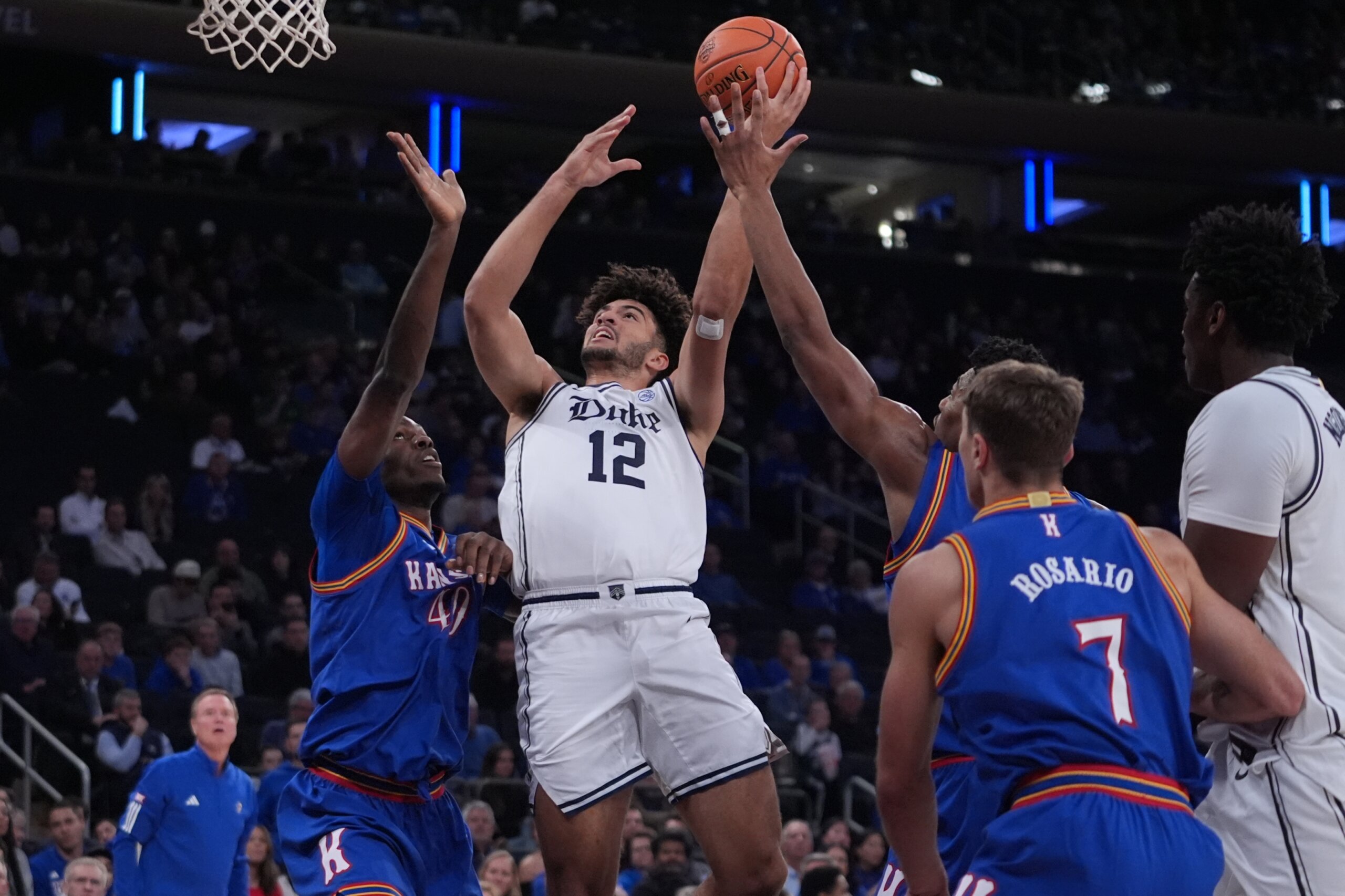 Cameron Boozer scores 18 points as No. 5 Duke outlasts No. 24 Kansas 78-66 - WTOP News