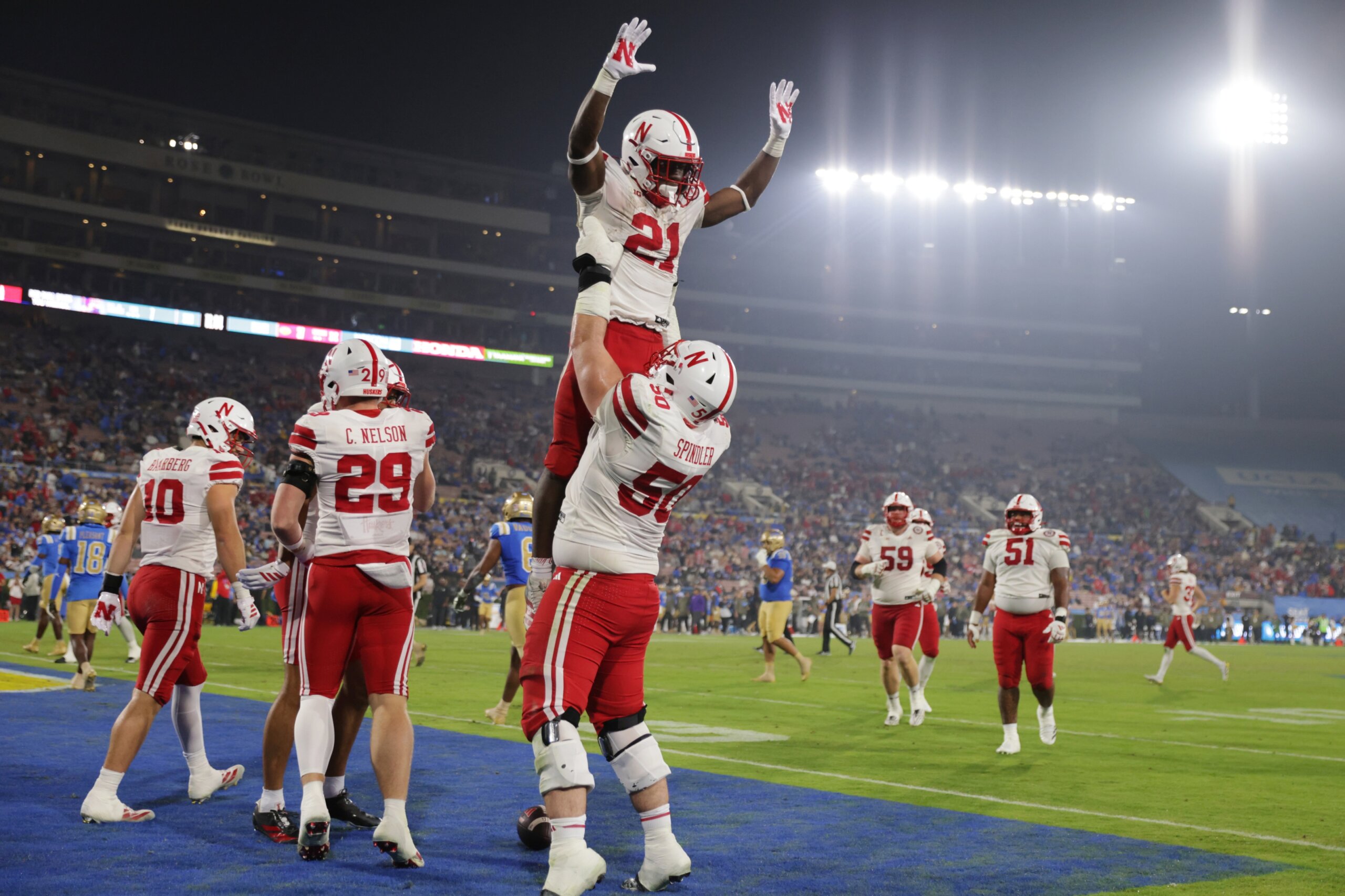 Nebraska QB TJ Lateef comes home to beat UCLA in his first college ...