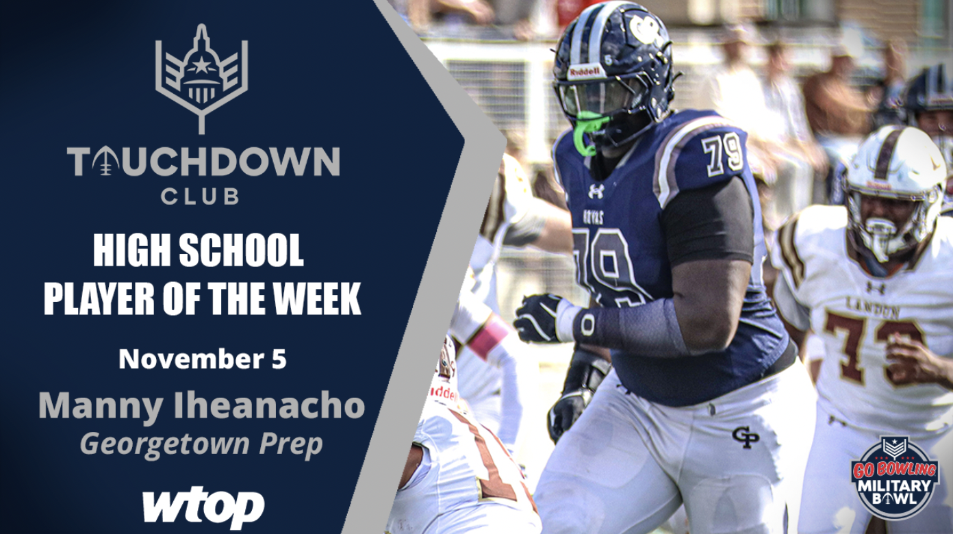 Player of the Week: Georgetown Prep’s Manny Iheanacho - WTOP News