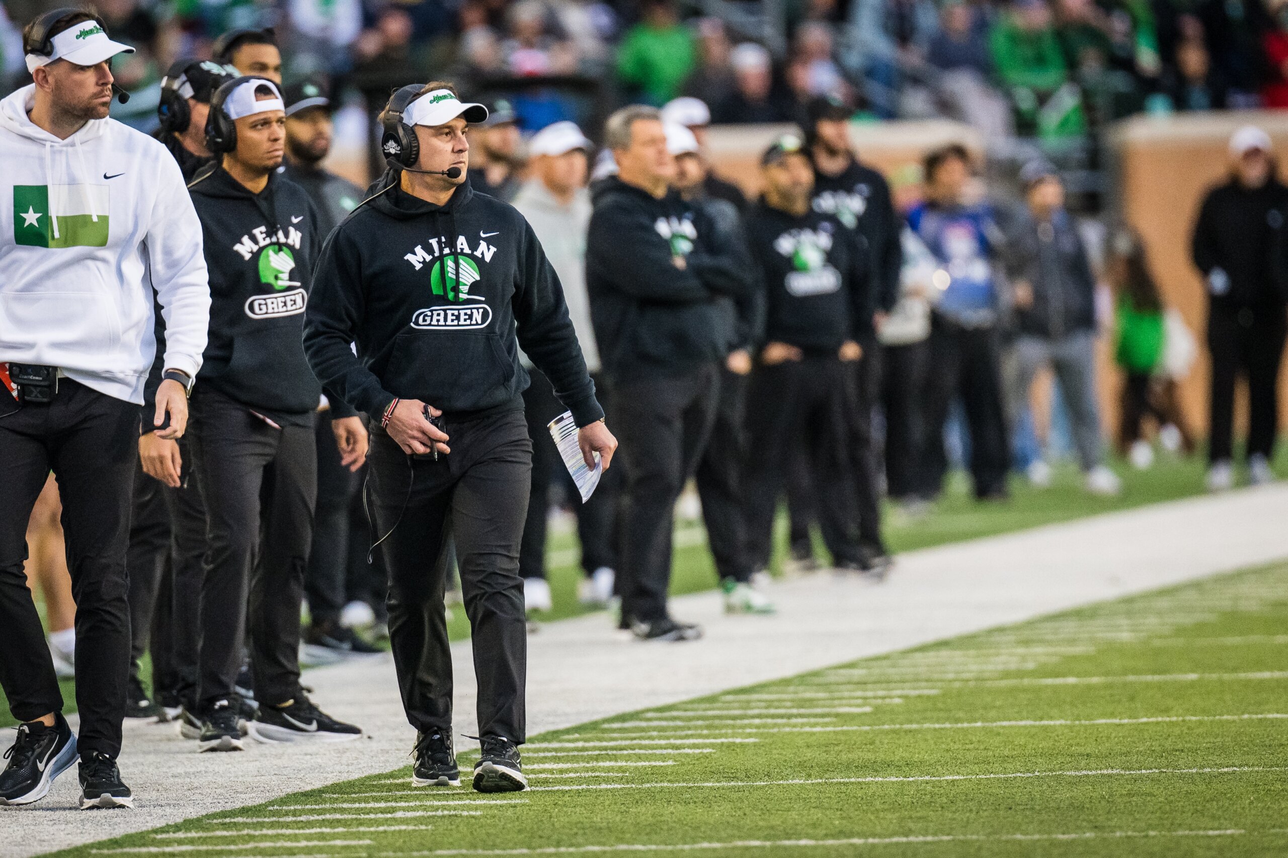 Eric Morris stresses all-in message at North Texas despite impending ...