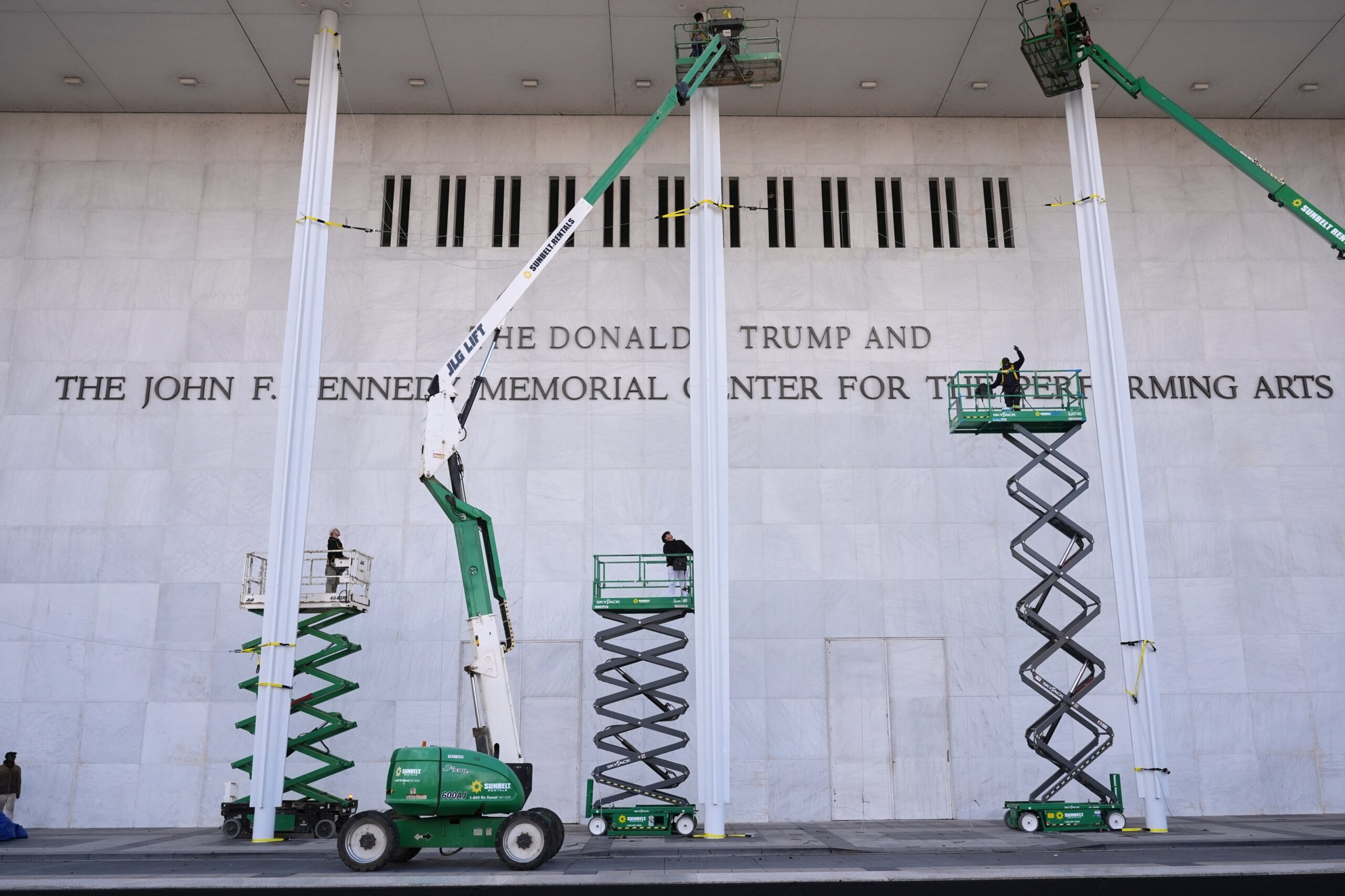 Trump may have his name on the building but it’s still the Kennedy ...